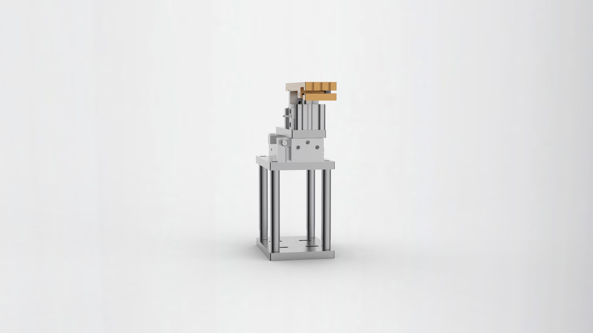 Clamping Jaw Mechanism 3D Model - TurboSquid 1881237