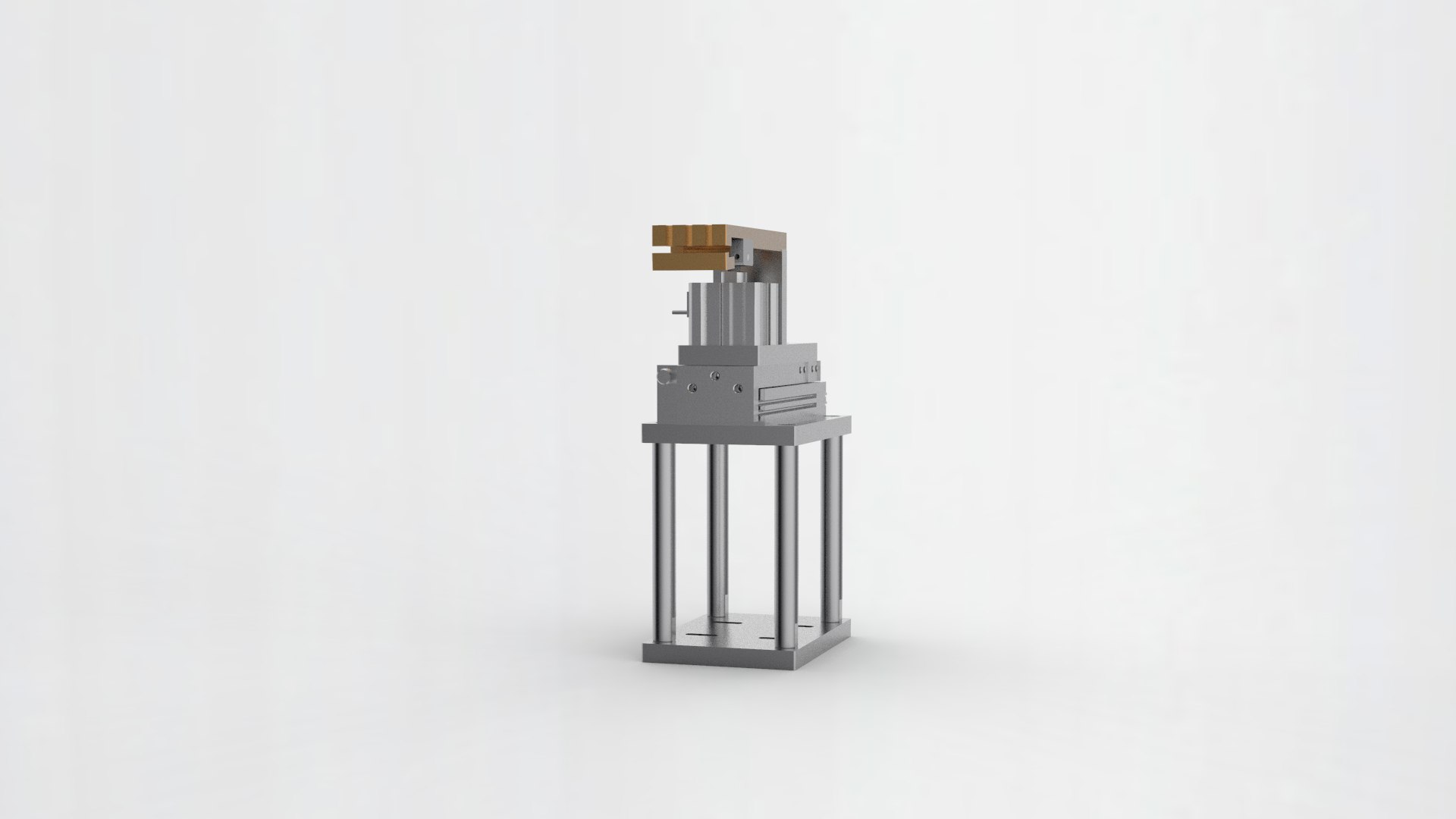 Clamping Jaw Mechanism 3D Model - TurboSquid 1881237