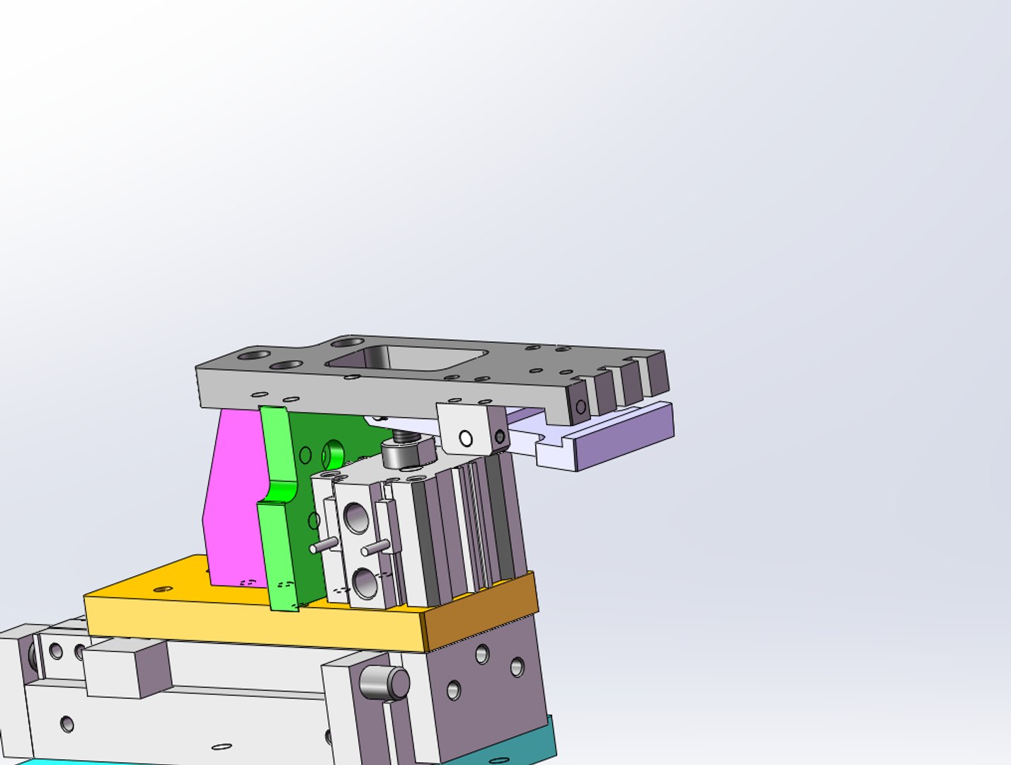 Clamping Jaw Mechanism 3D Model - TurboSquid 1881237