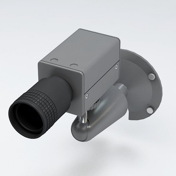 security camera 3d model