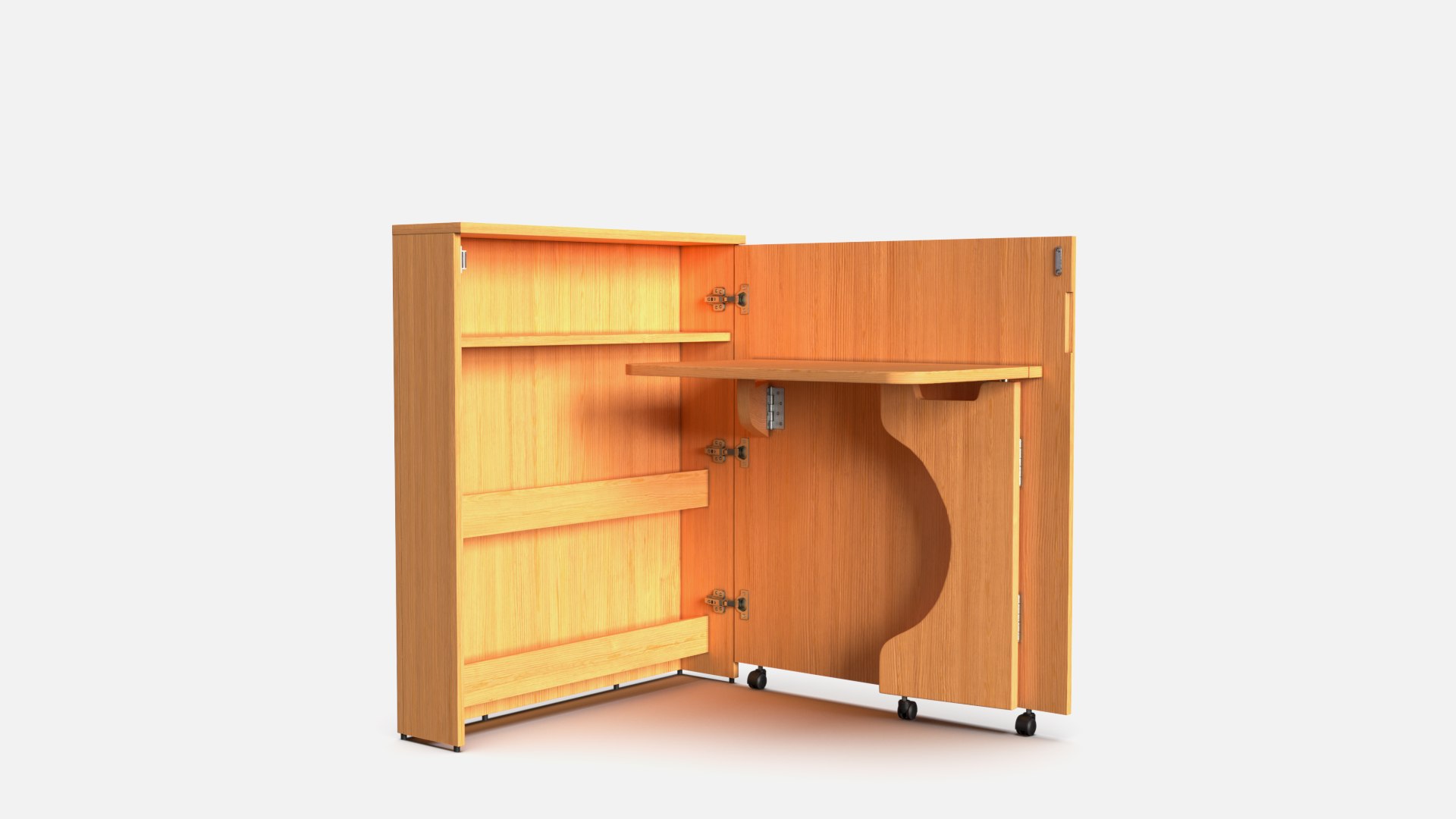 Foldable Study Table Portable Desks Model - TurboSquid 2318573