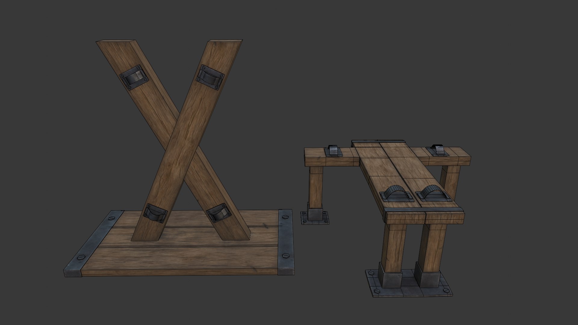 3D Torture Equipment - TurboSquid 2156425