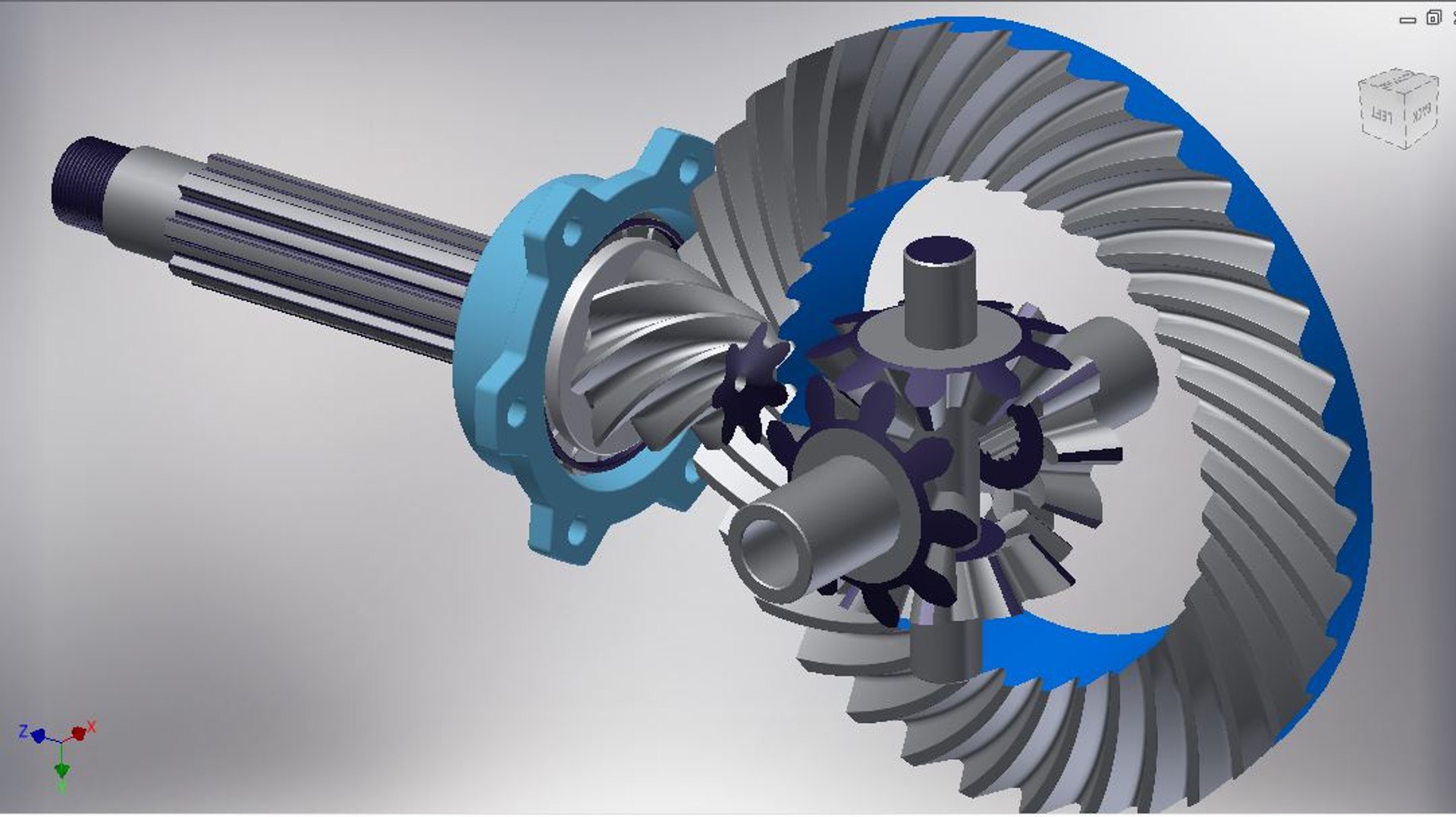 3D Gear Differential - TurboSquid 1293829