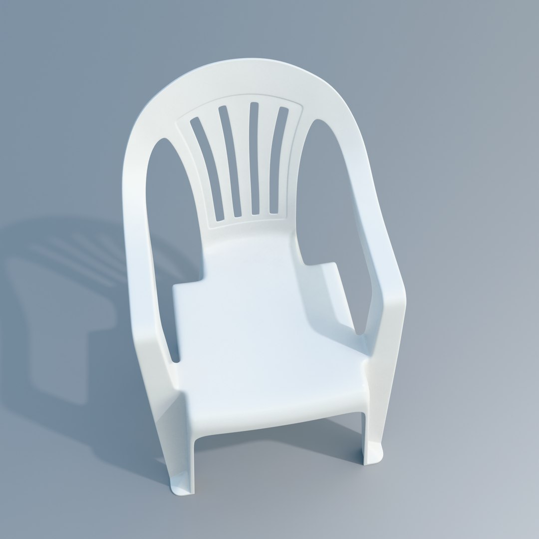 Monobloc Plastic Chair 3D - TurboSquid 2318629