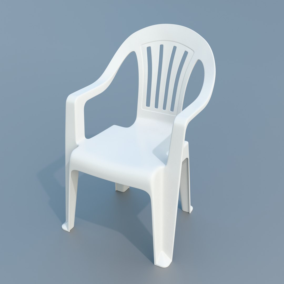 Monobloc Plastic Chair 3D - TurboSquid 2318629