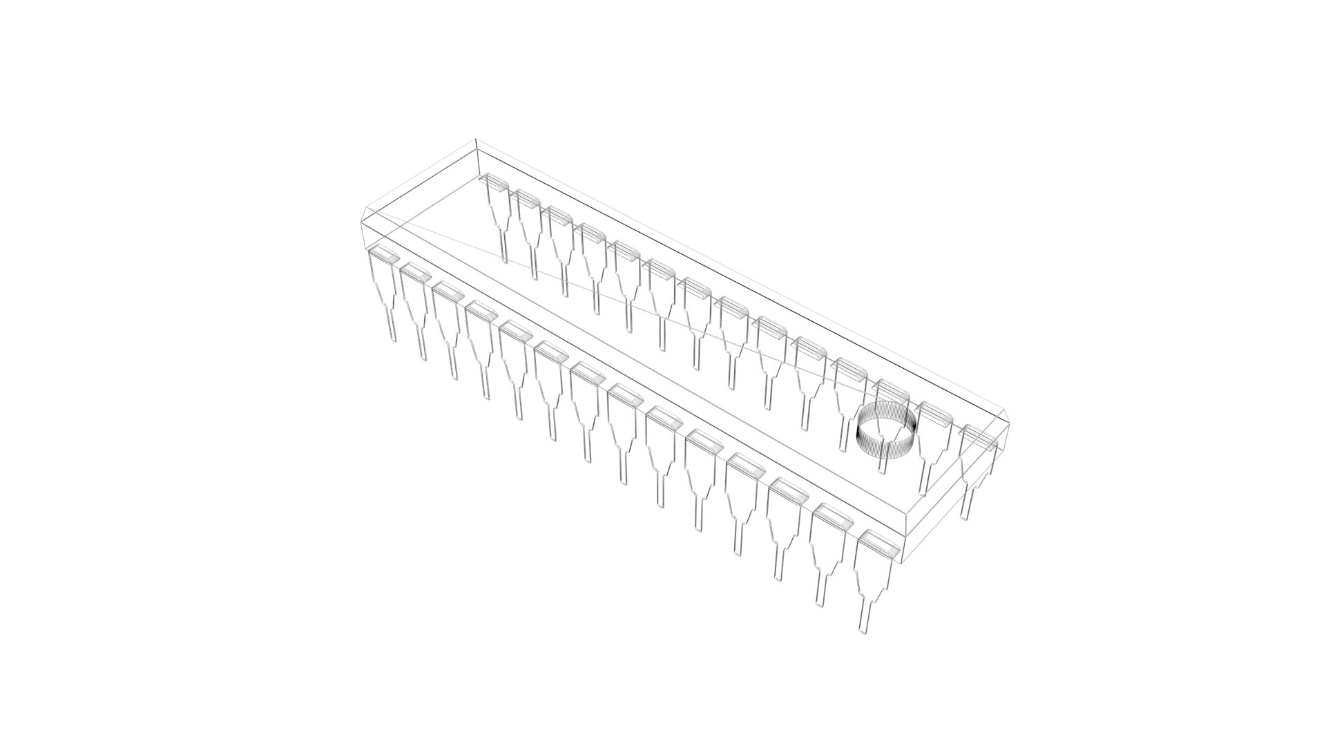 Microprocessor 3D - TurboSquid 1828230