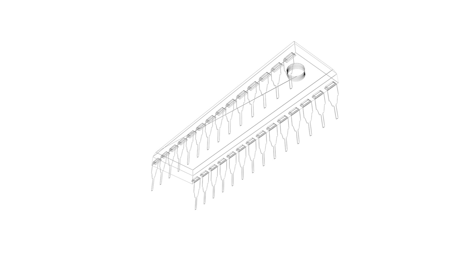 Microprocessor 3D - TurboSquid 1828230