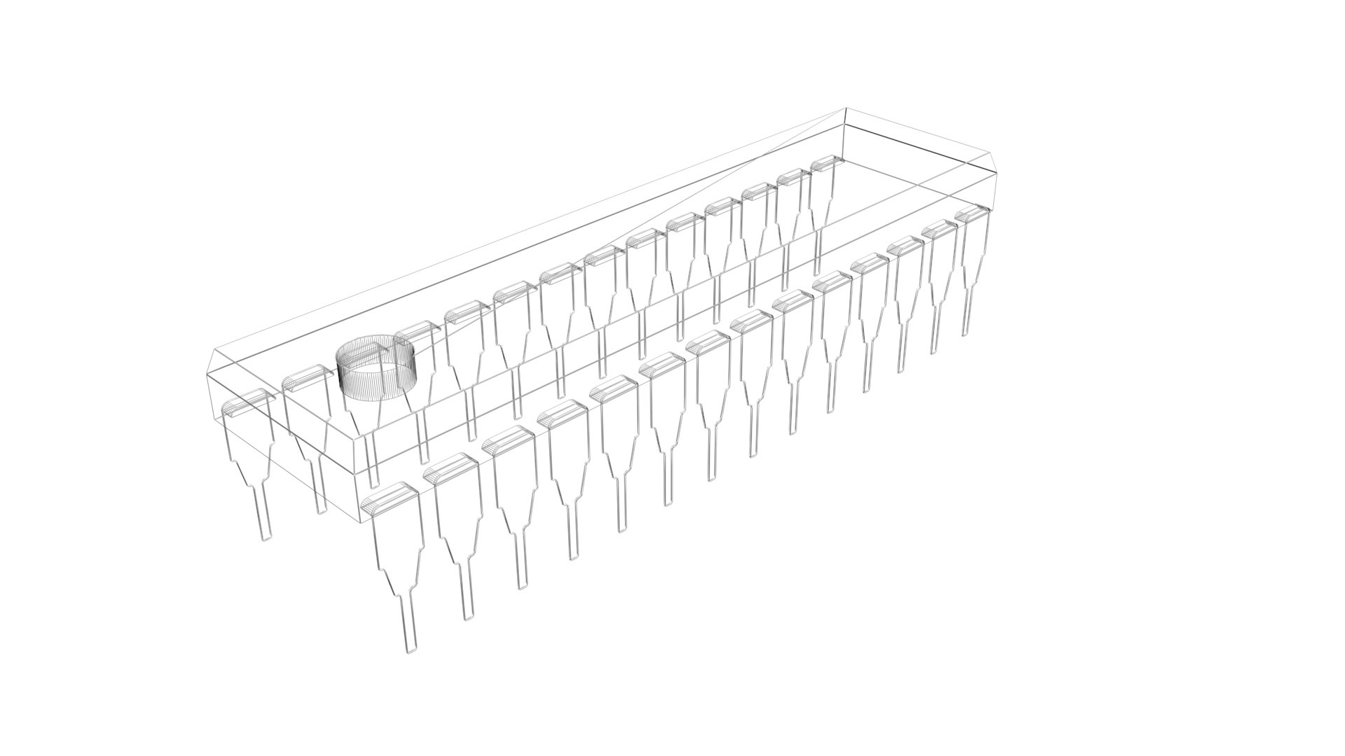 Microprocessor 3D - TurboSquid 1828230