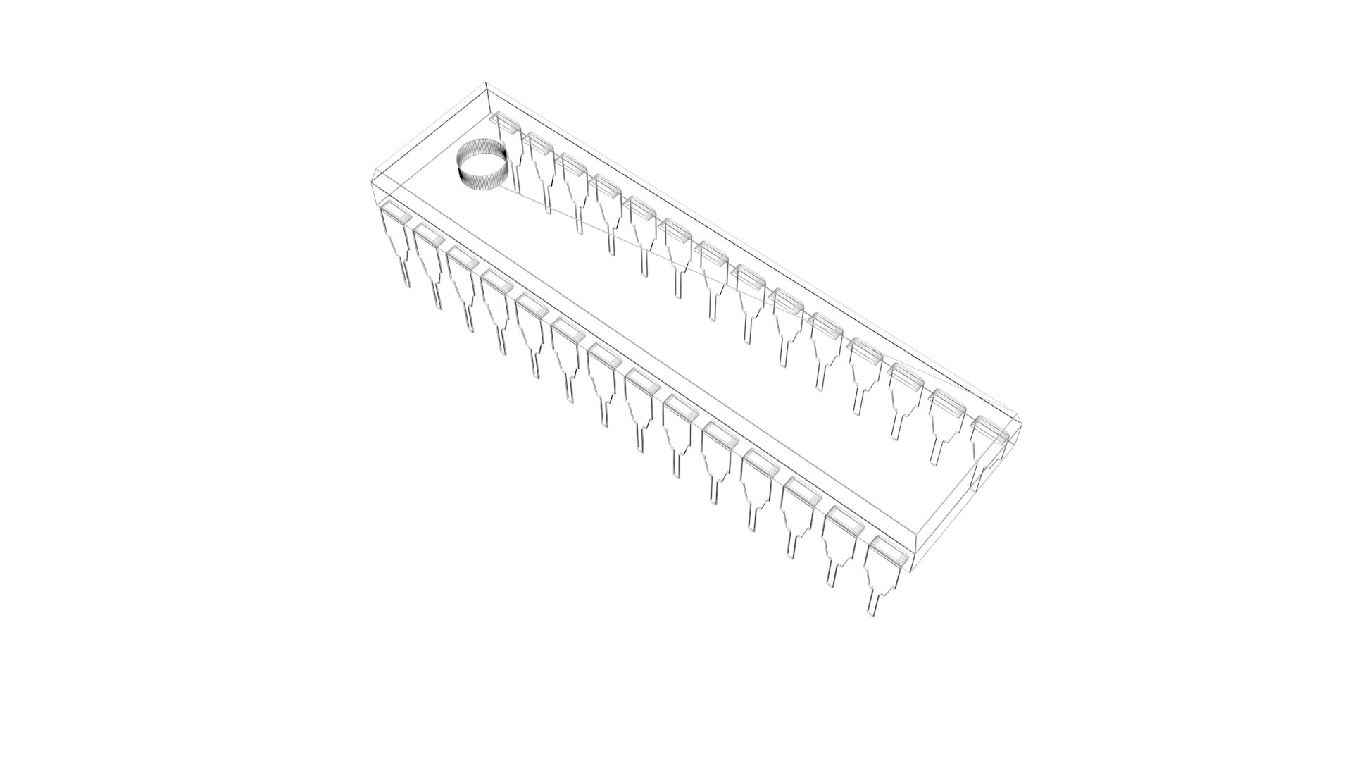 Microprocessor 3D - TurboSquid 1828230