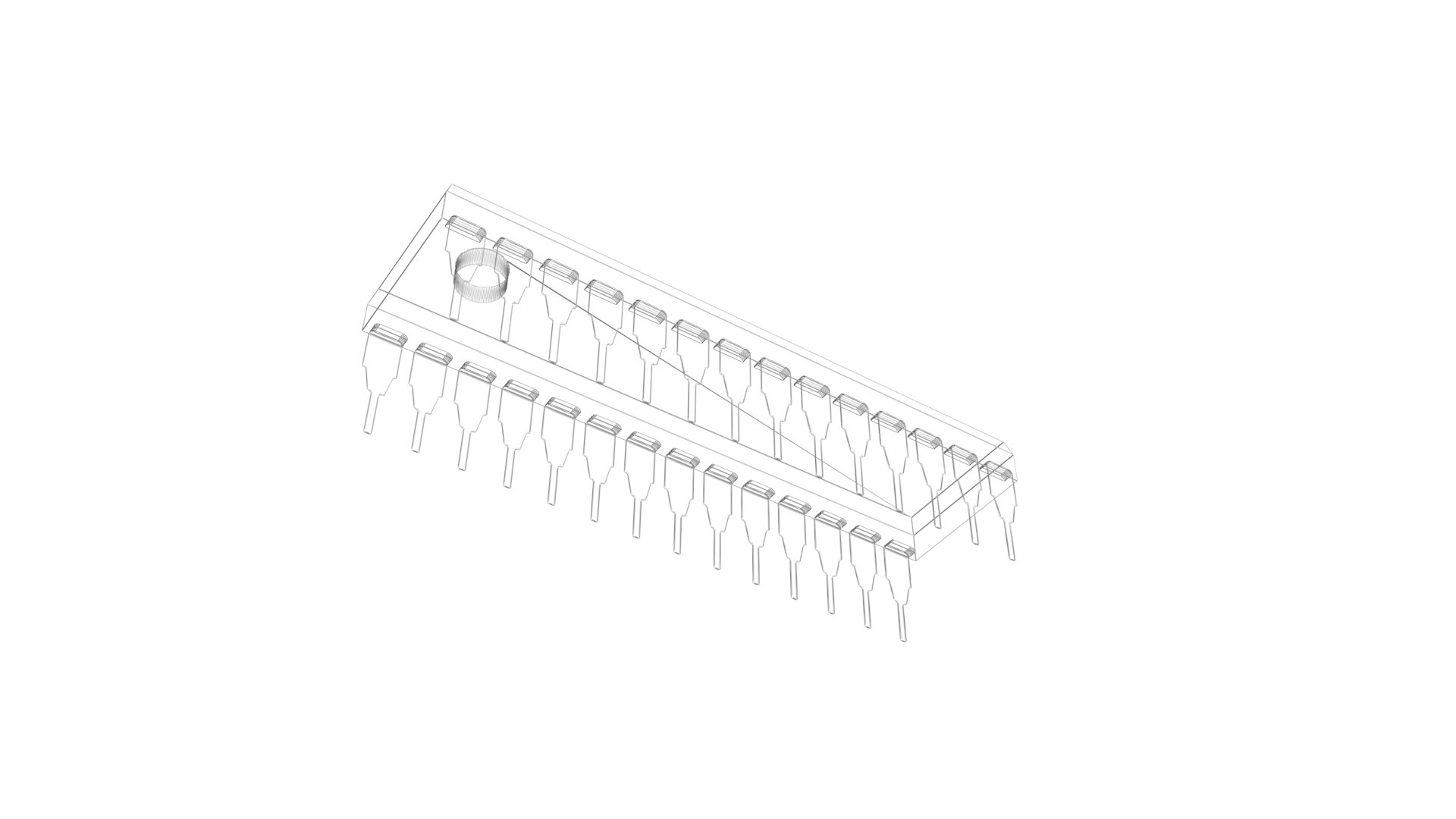 Microprocessor 3D - TurboSquid 1828230