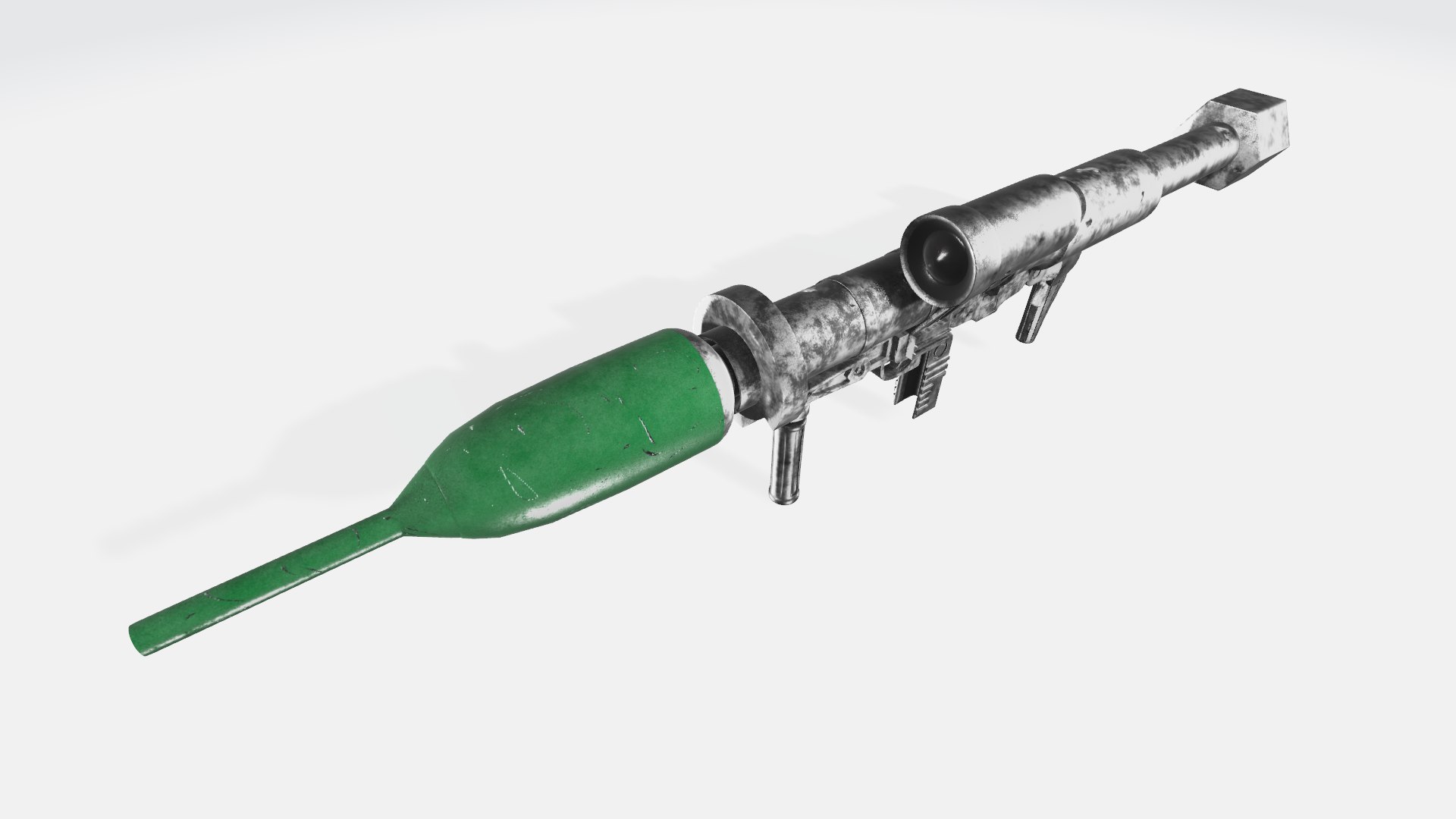 3D Panzerfaust 3 Model - TurboSquid 1956436