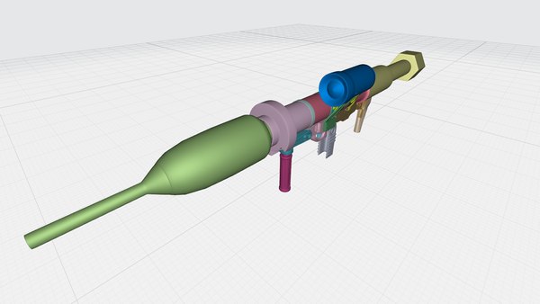 3D Panzerfaust 3 model - TurboSquid 1956436