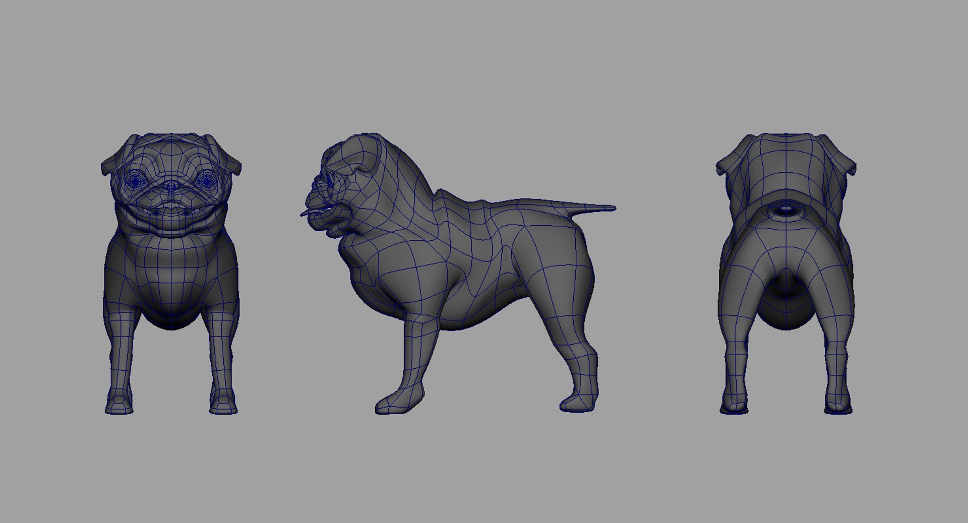 Bulldog 3D - TurboSquid 1538625