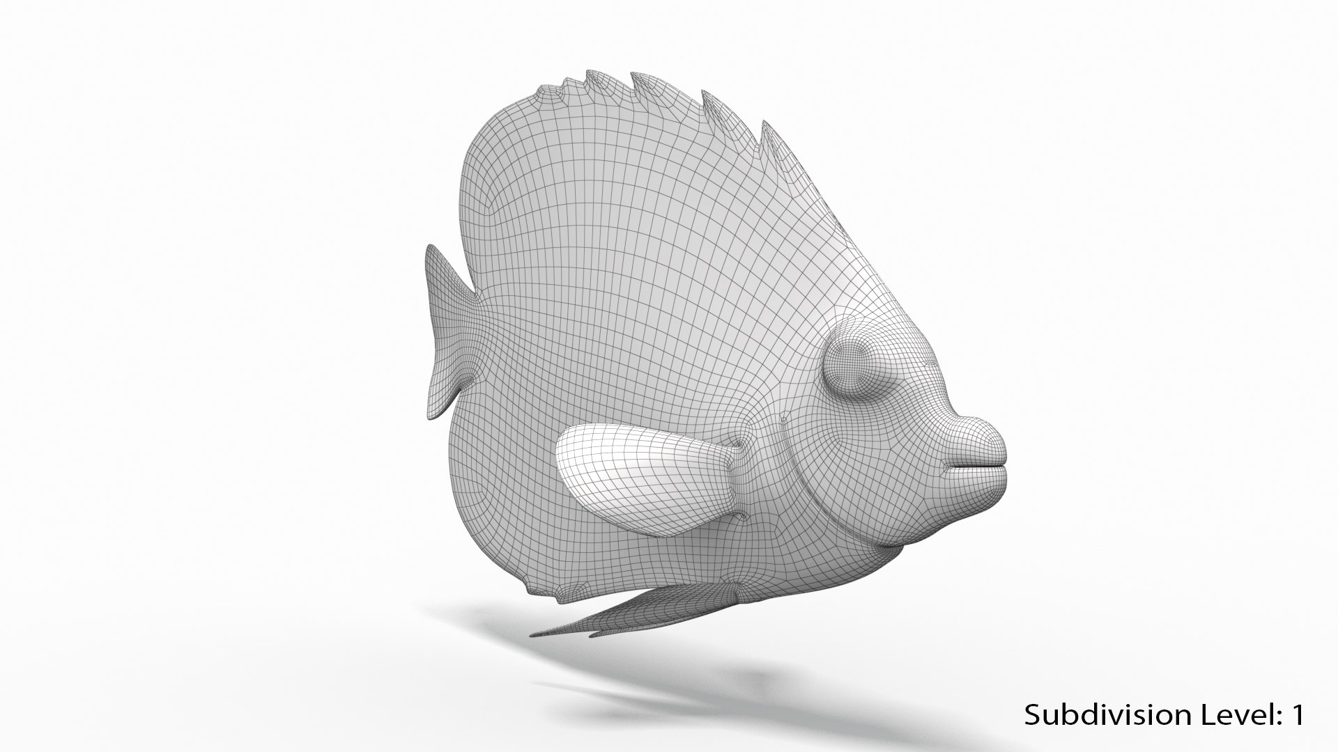 3D Emperor Angelfish Fish Animation - TurboSquid 1577605