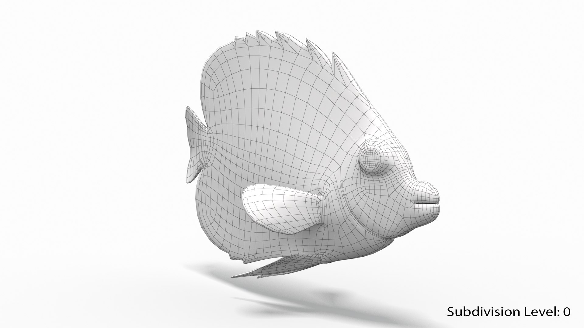 3D Emperor Angelfish Fish Animation - TurboSquid 1577605