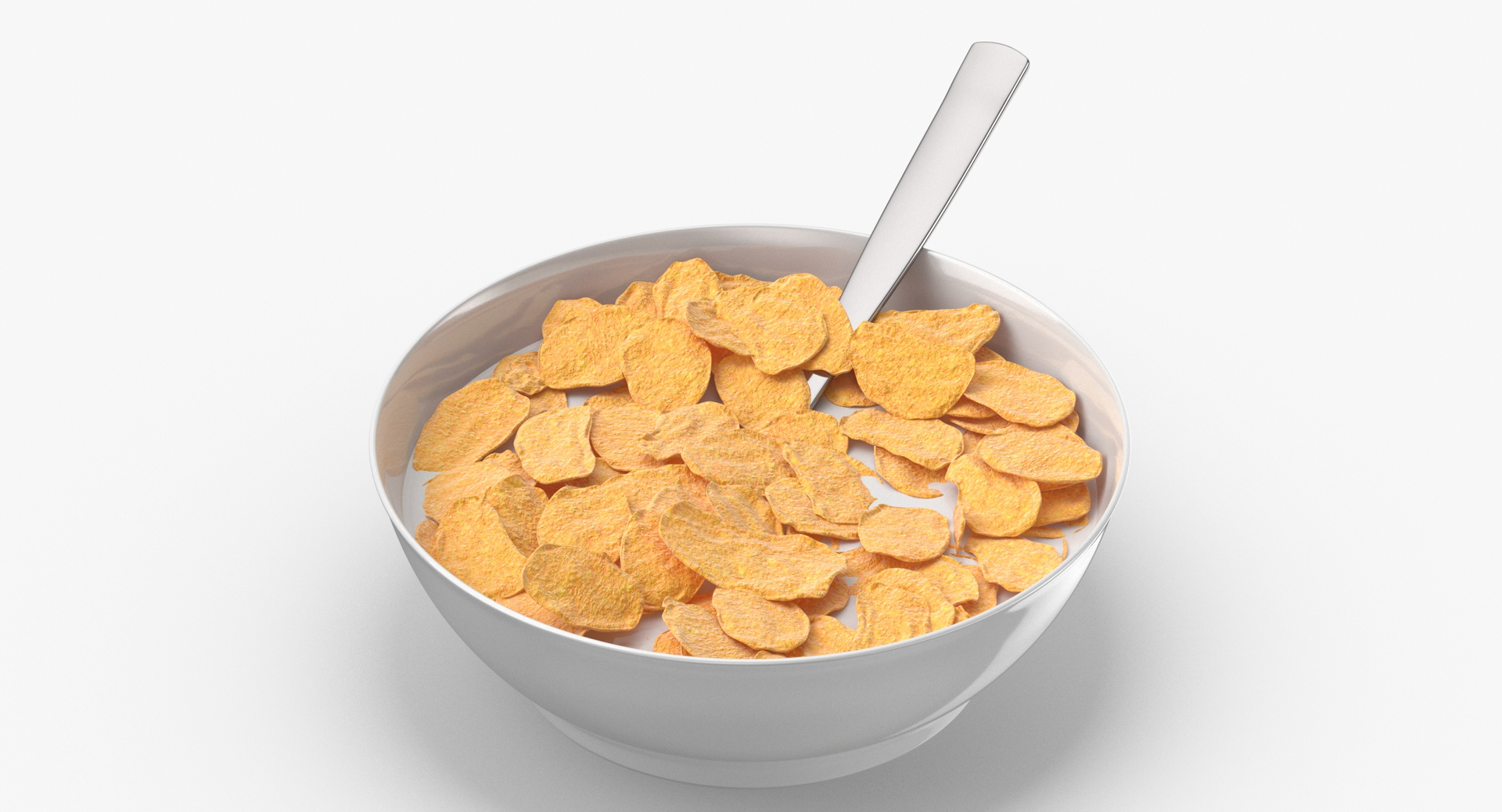 Bowl Cereal Spoon 3D Model - TurboSquid 1468634