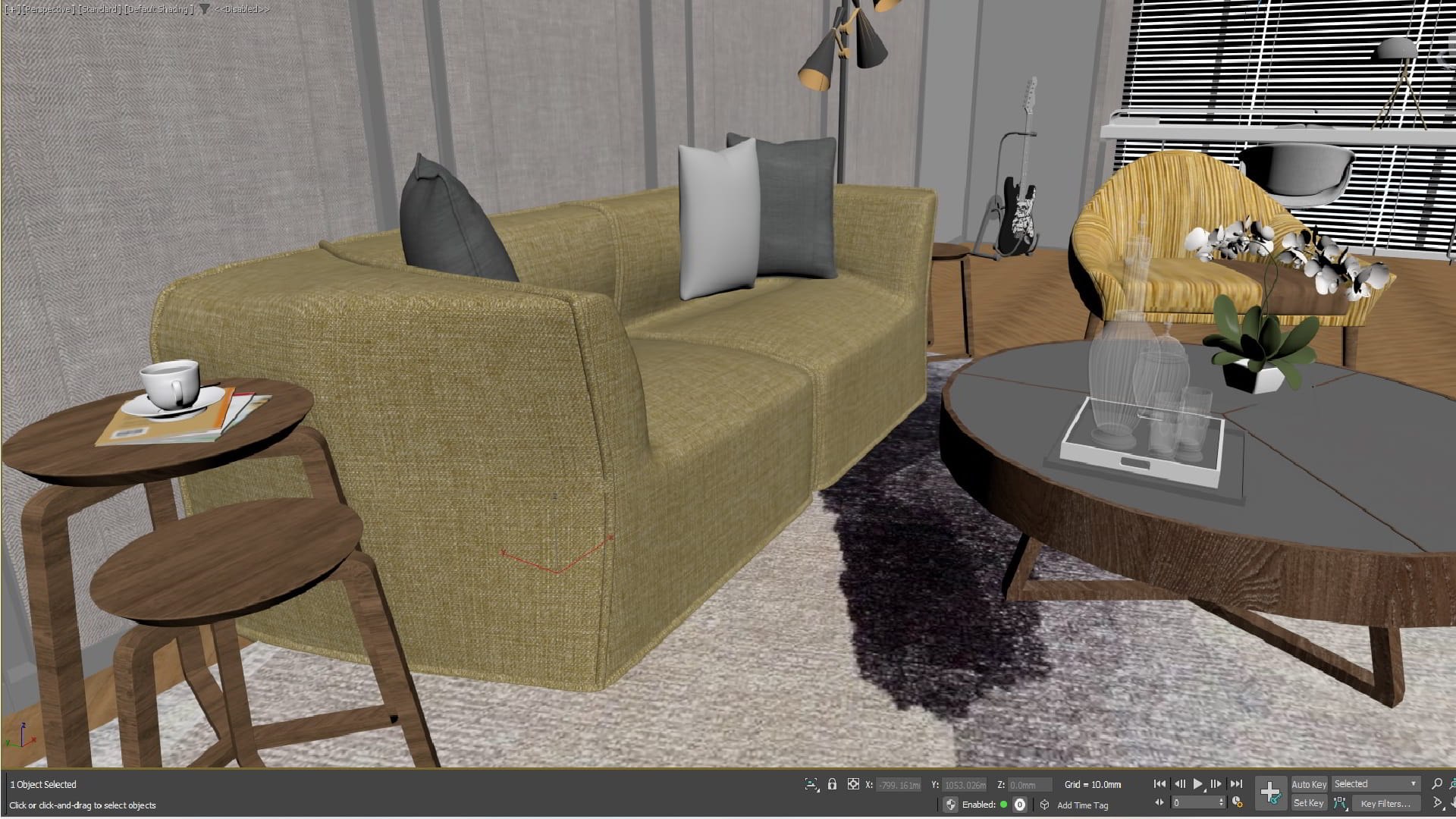 3D 60- Modern Duplex Living Room - TurboSquid 2026414