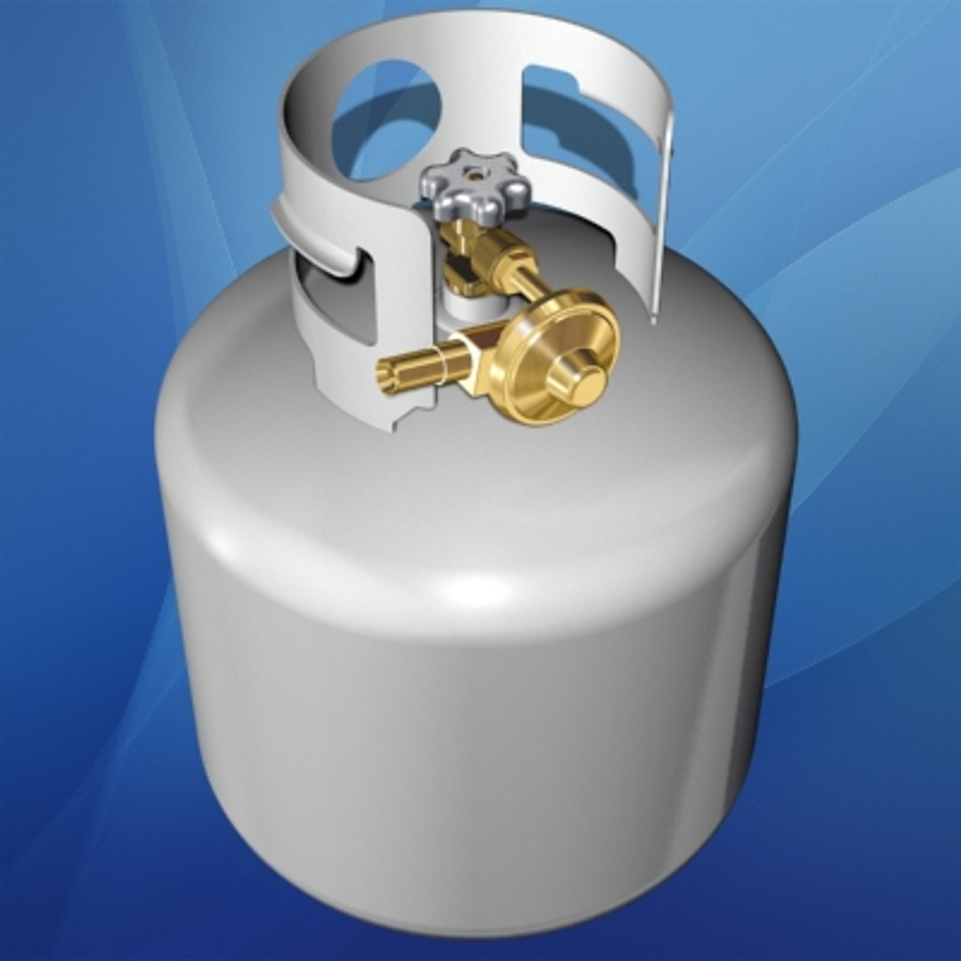 3d Model Propane Tank Cylinder