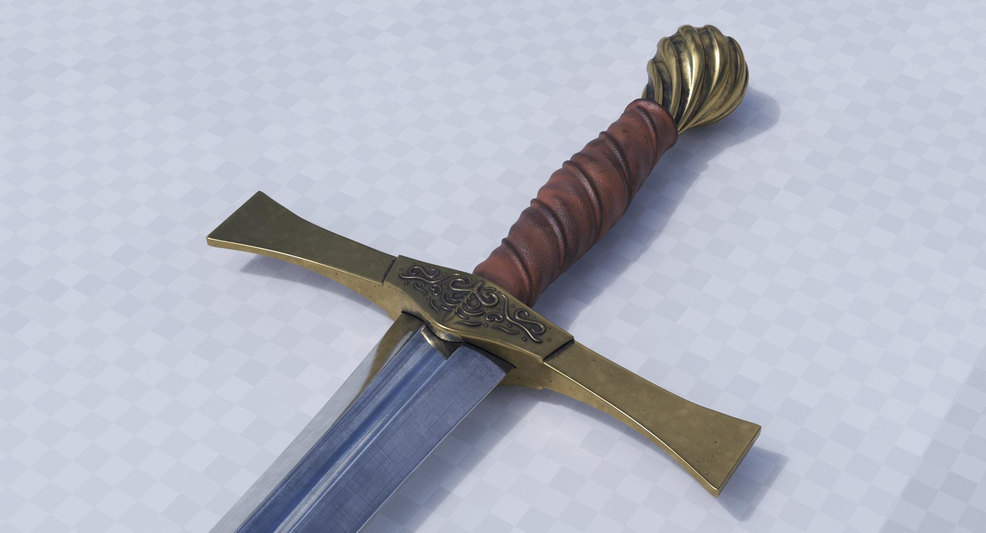 Medieval Sword 3D Model - TurboSquid 1350914