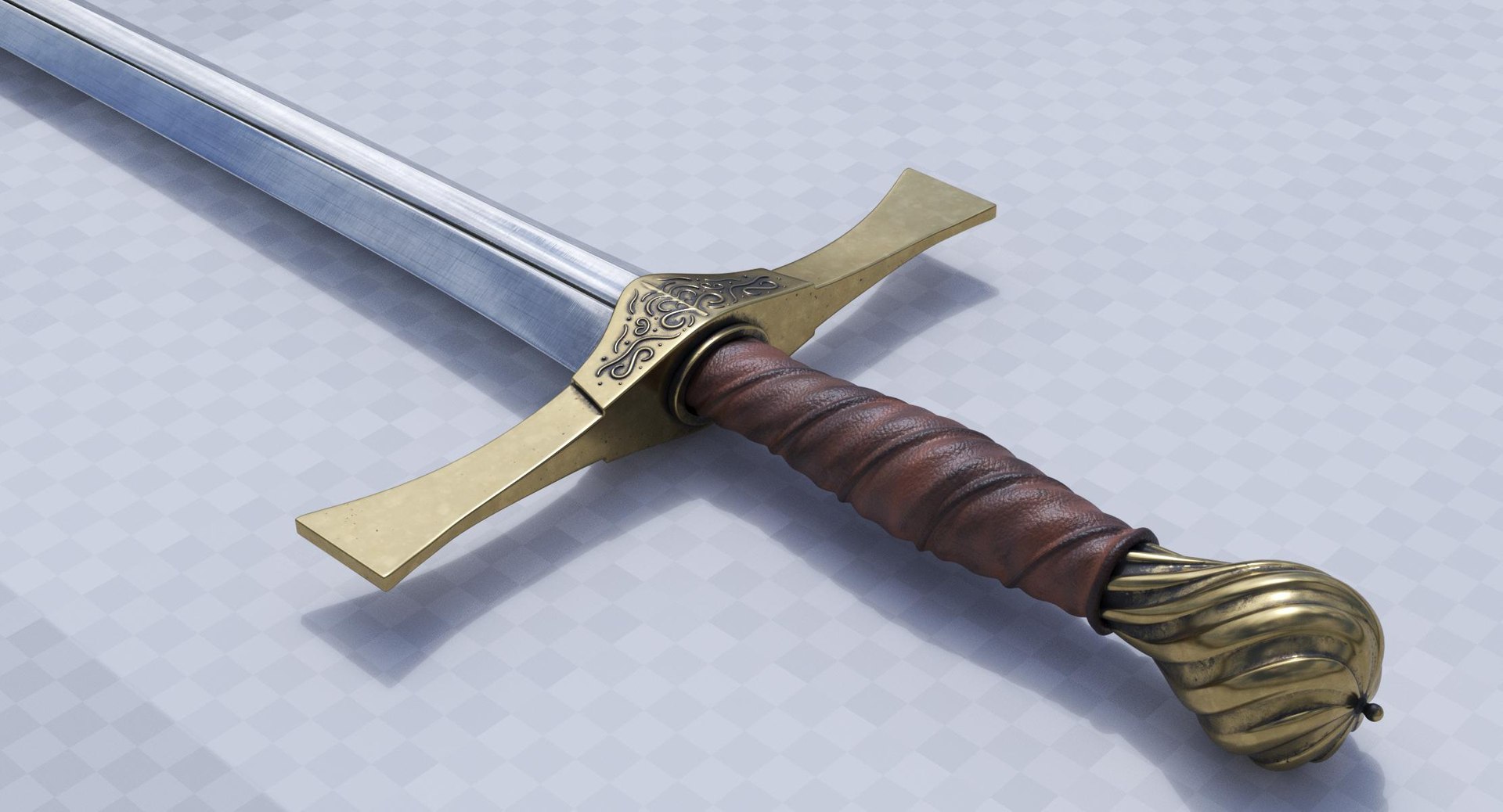 Medieval Sword 3D Model - TurboSquid 1350914