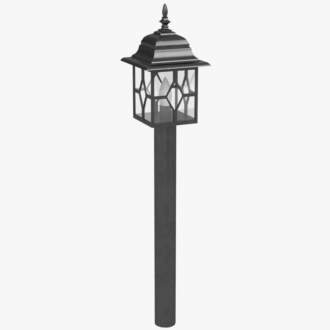 3D Model Garden Outdoor Lamp - TurboSquid 1321104