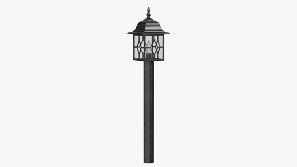 3D model garden outdoor lamp - TurboSquid 1321104