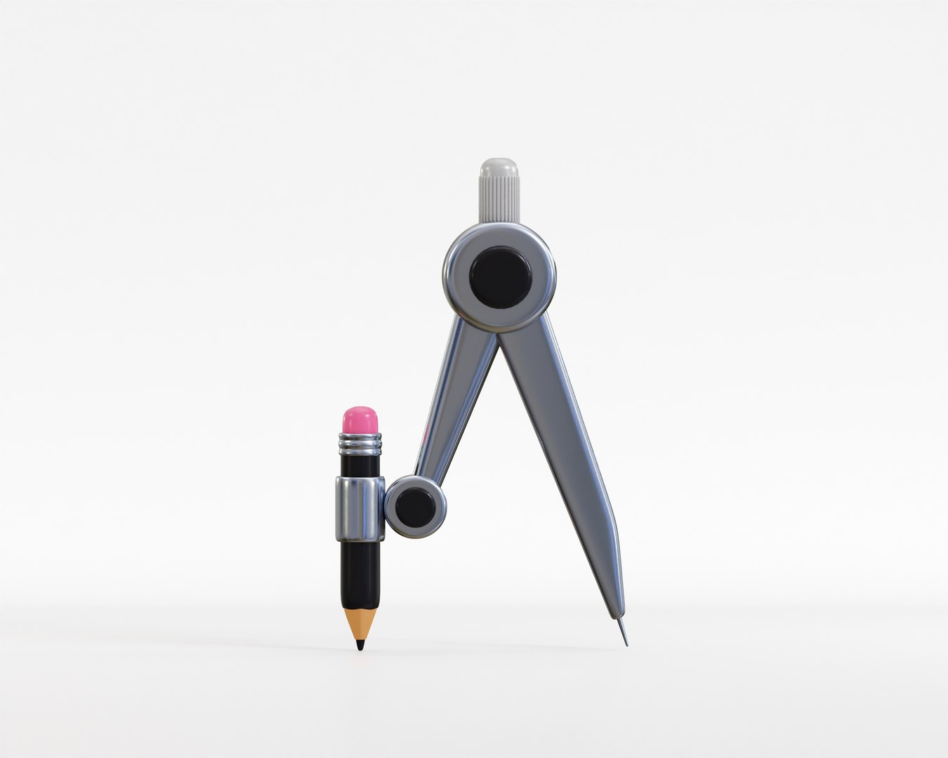 modelo 3d Dibujo Geométrico Compás Modelo 3D - TurboSquid 2511237
