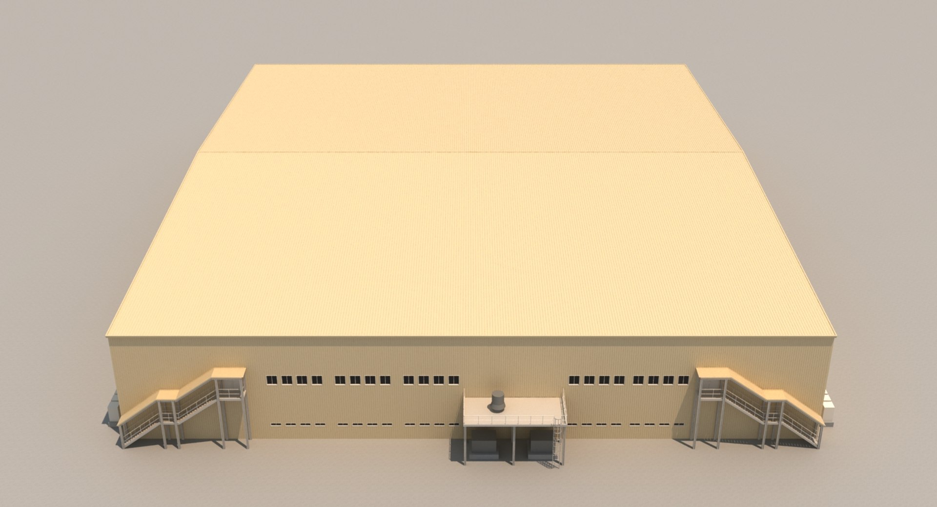 3D Model Industrial Buildings - TurboSquid 1159715