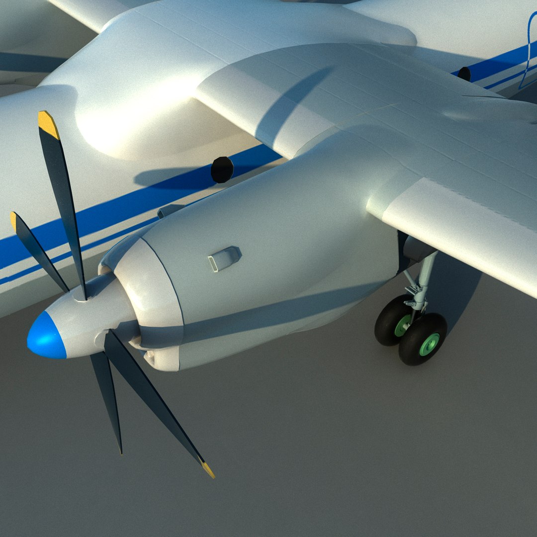 Antonov An-30 3D Model - TurboSquid 1152669