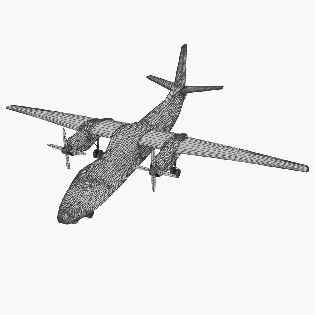 Antonov An-30 3D Model - TurboSquid 1152669