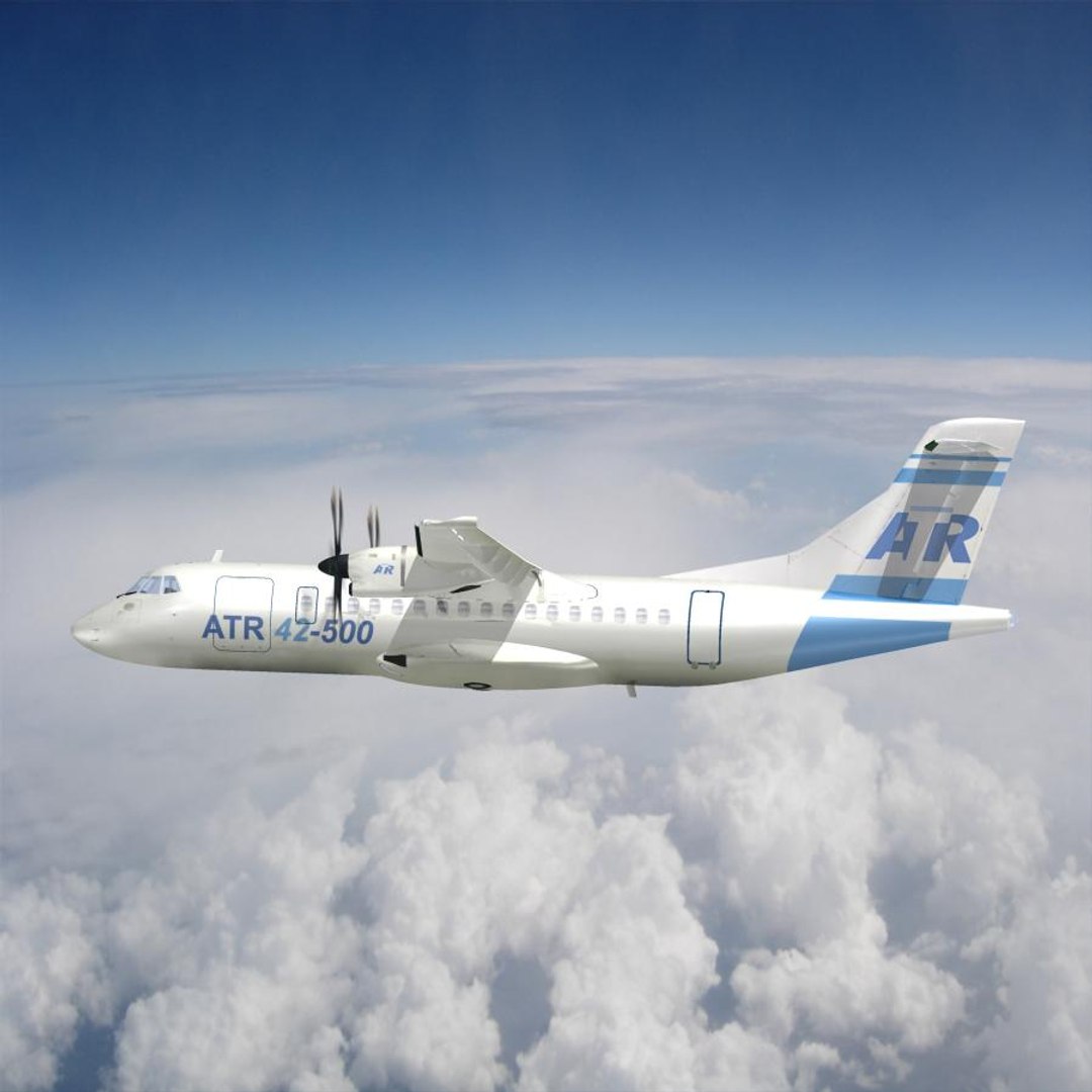 3d Atr 42-500 Livery 500