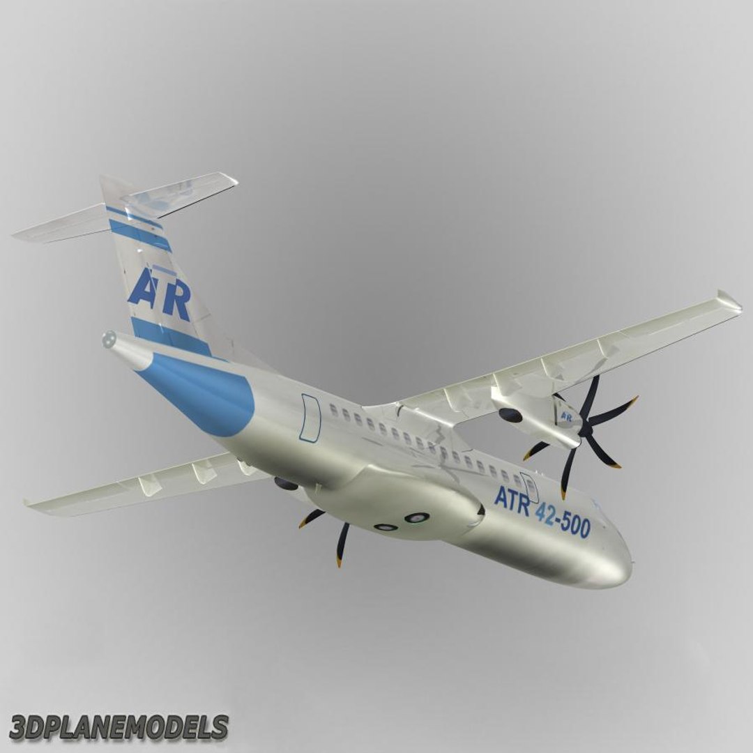3d Atr 42-500 Livery 500