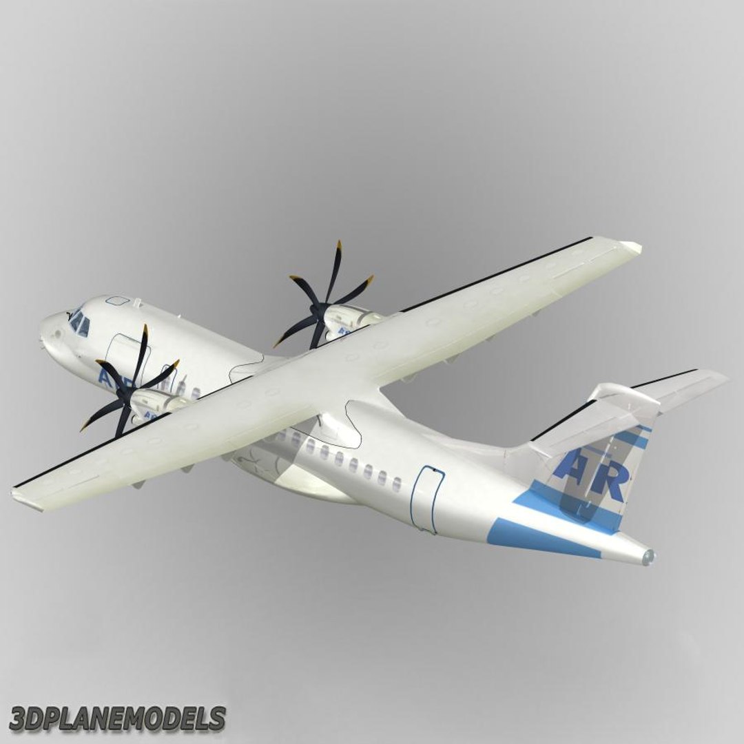3d Atr 42-500 Livery 500