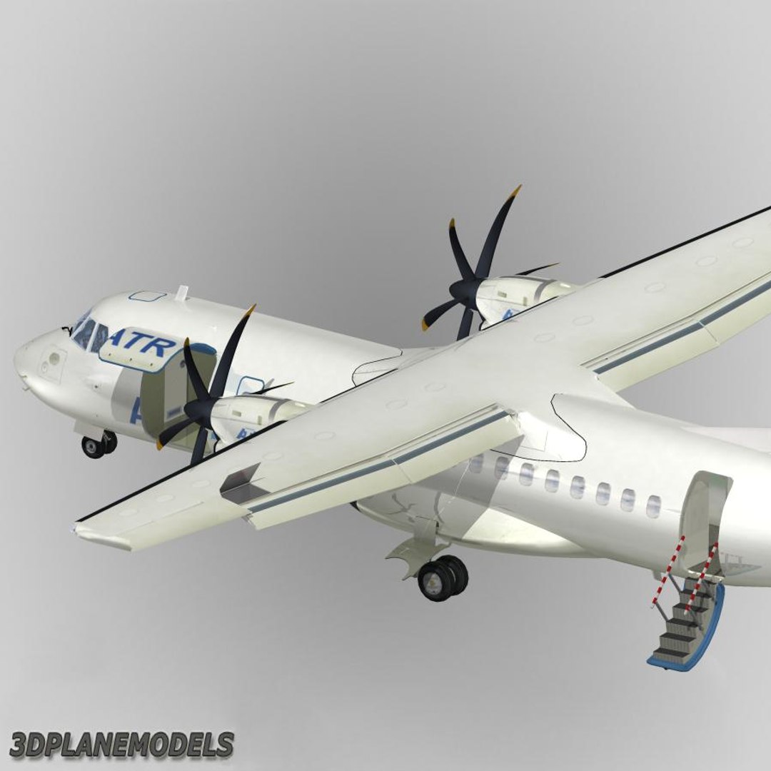 3d Atr 42-500 Livery 500