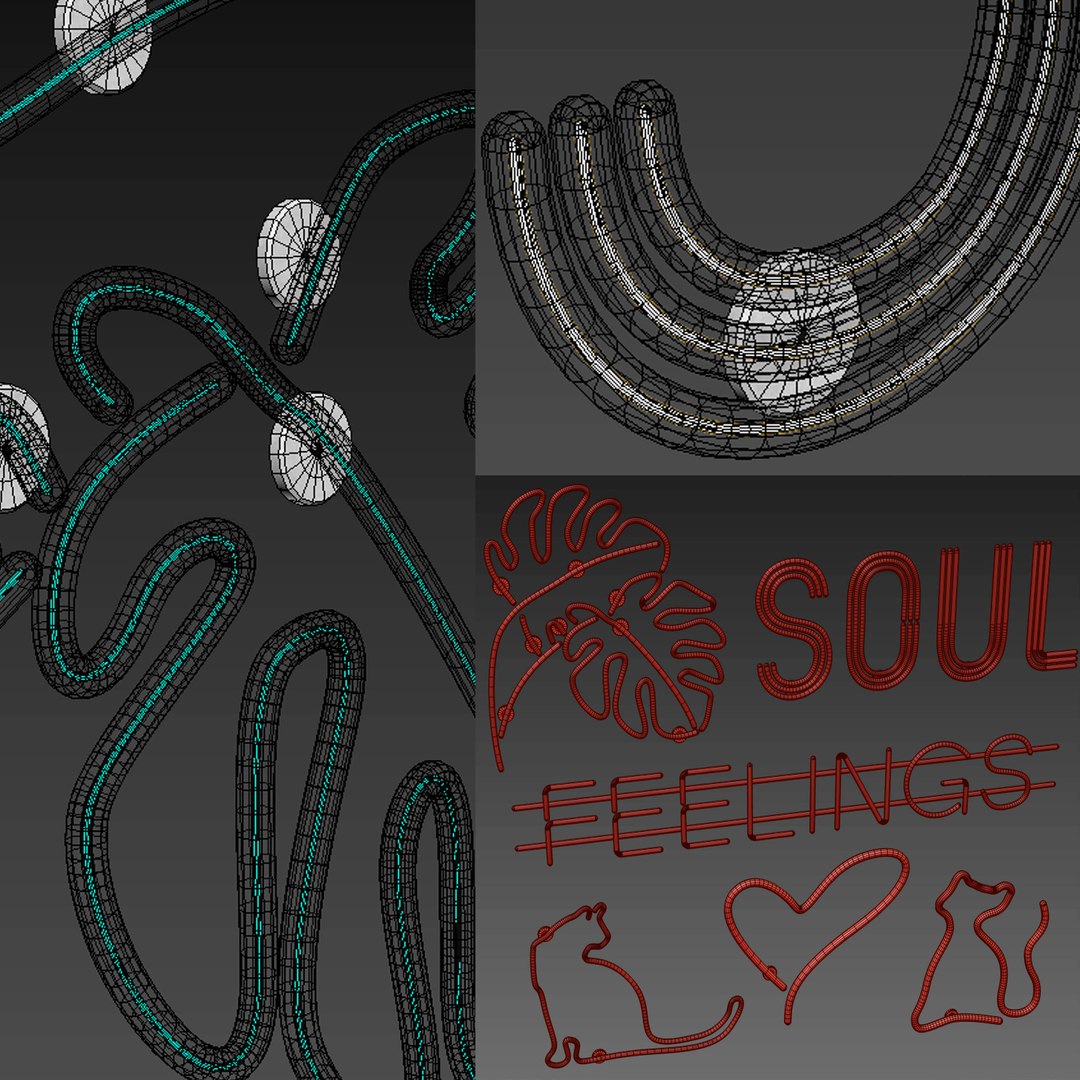 3D Light Modules Set 024 Model - TurboSquid 1468336