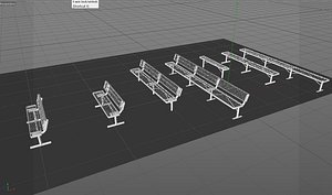 Download 3D Park Bench SketchUp Models - TurboSquid
