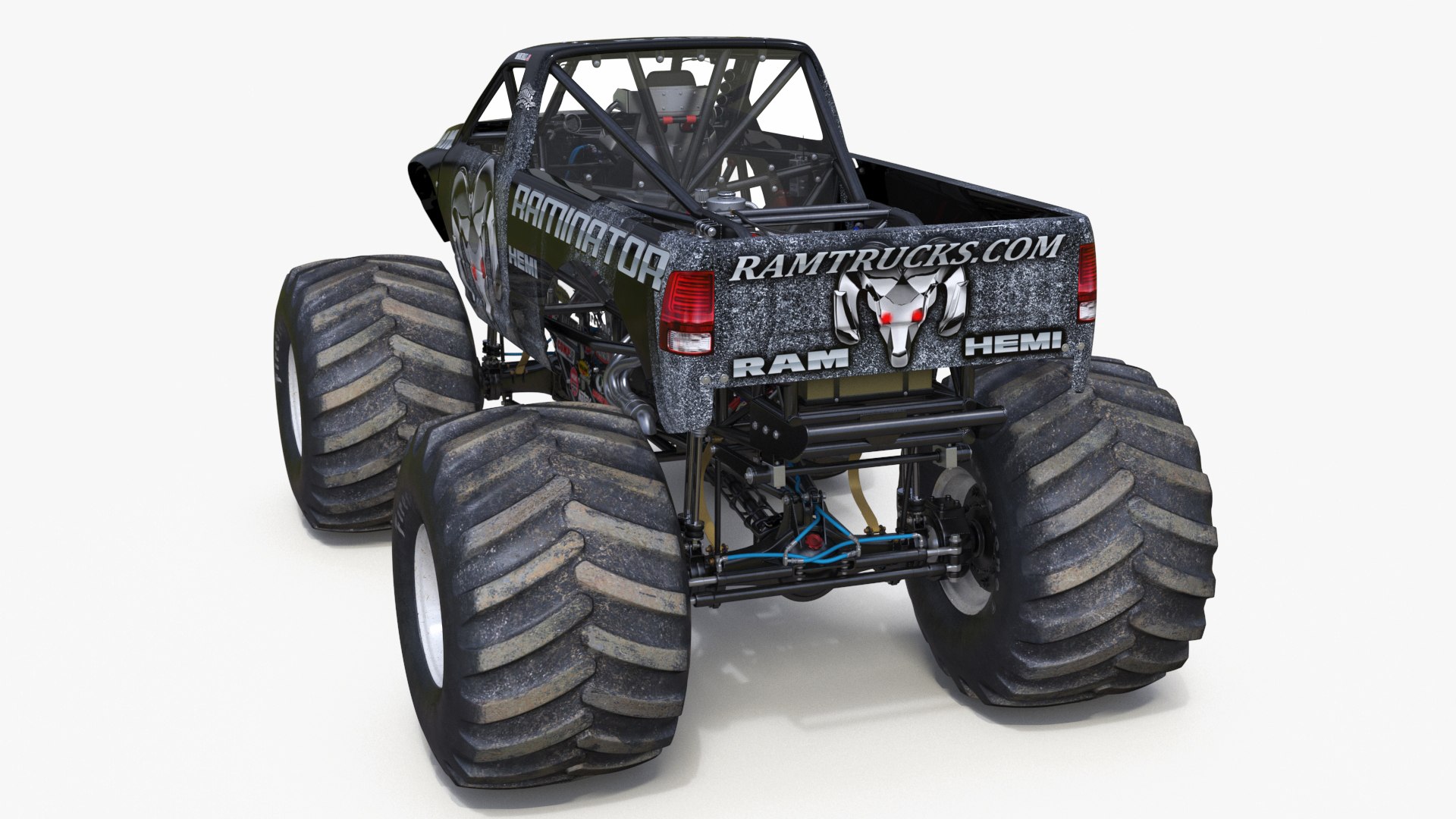 3D Raminator Monster Truck Model - TurboSquid 2384787