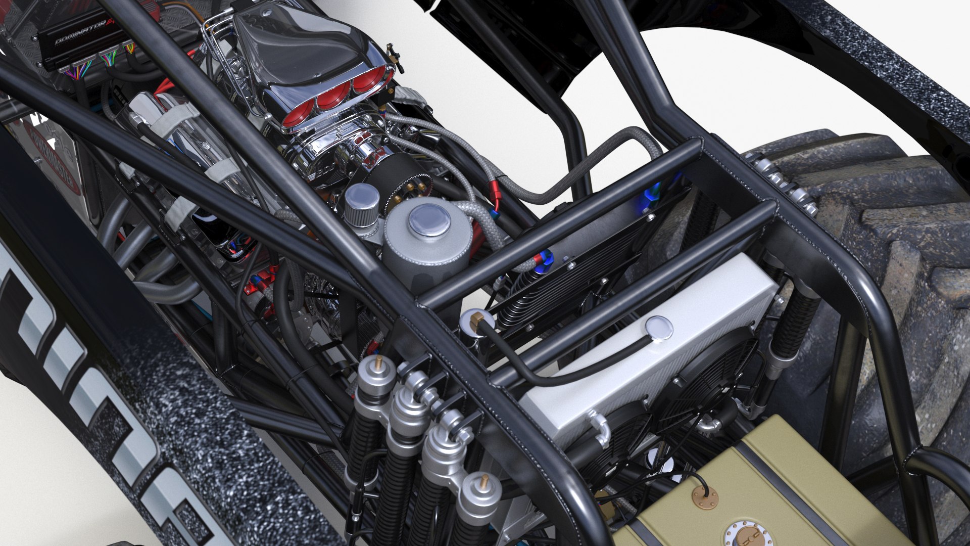 3D Raminator Monster Truck Model - TurboSquid 2384787