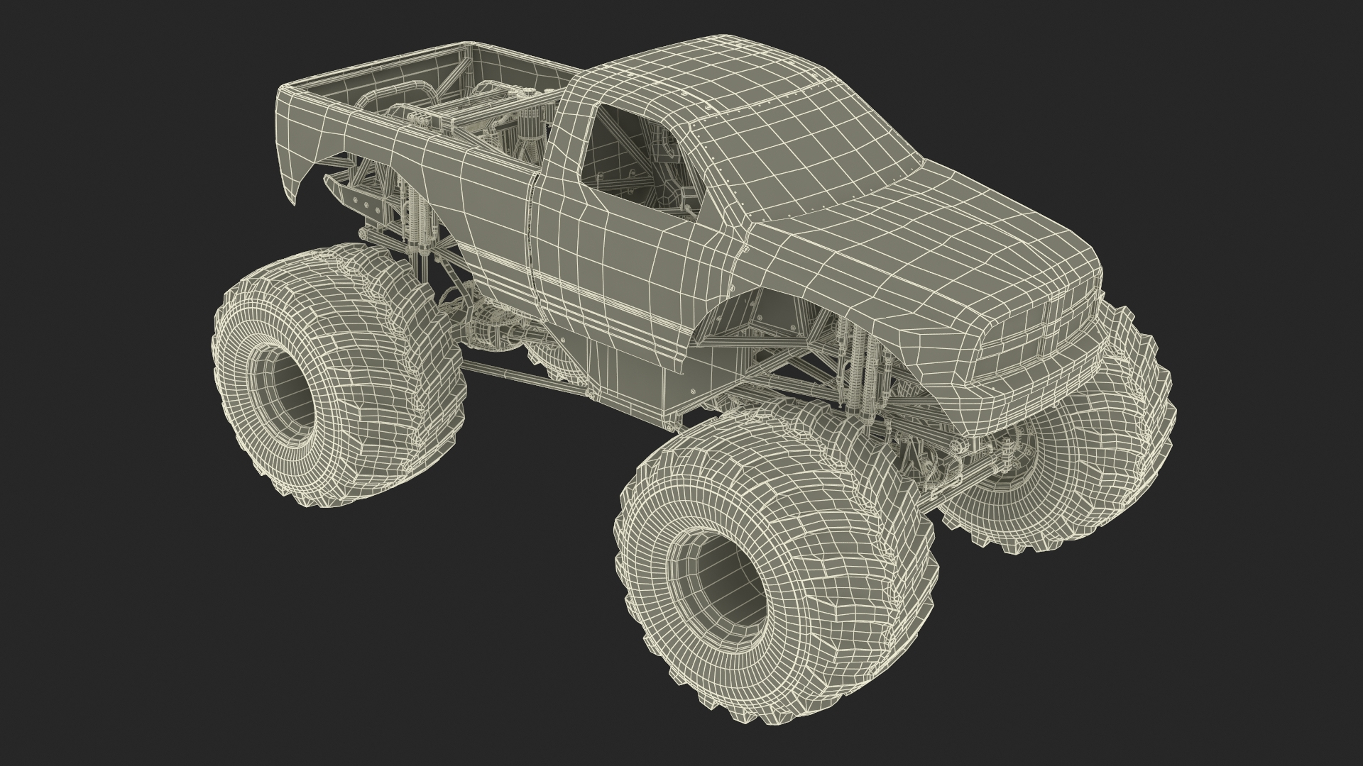 3D Raminator Monster Truck Model - TurboSquid 2384787