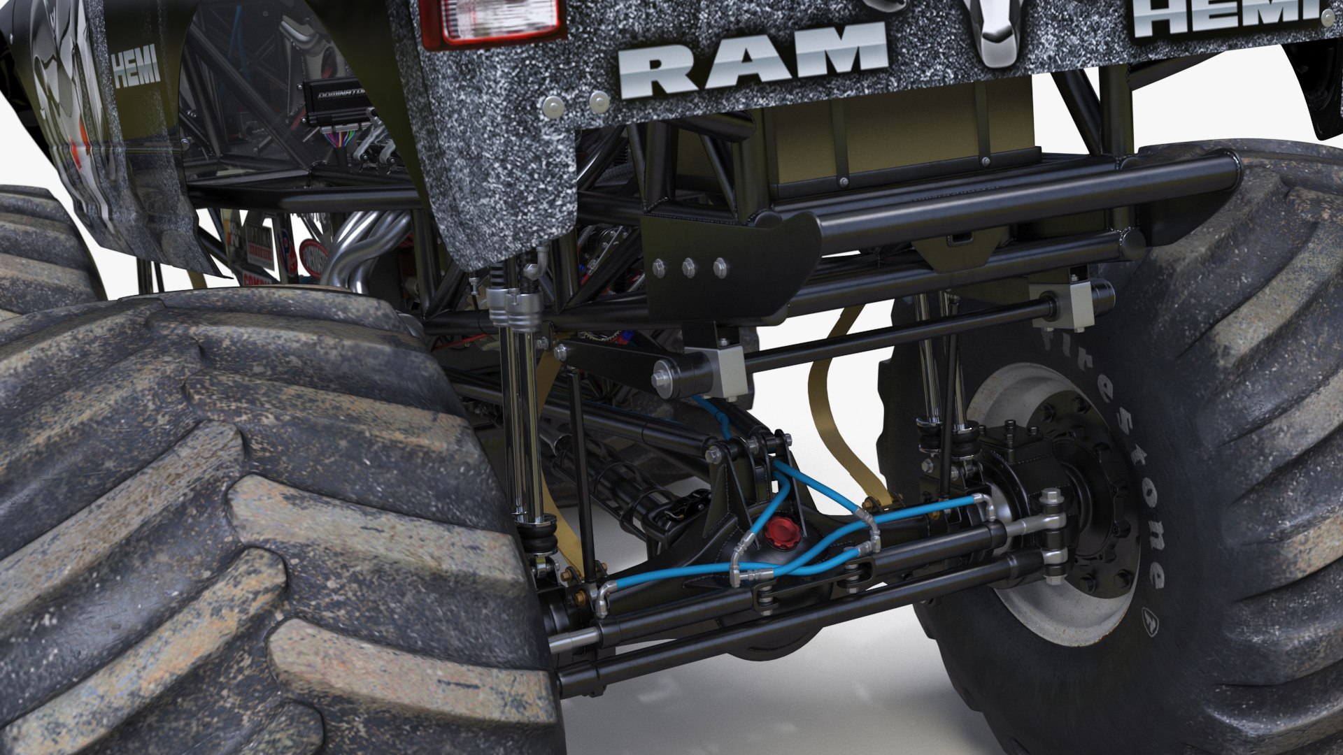 3D Raminator Monster Truck Model - TurboSquid 2384787