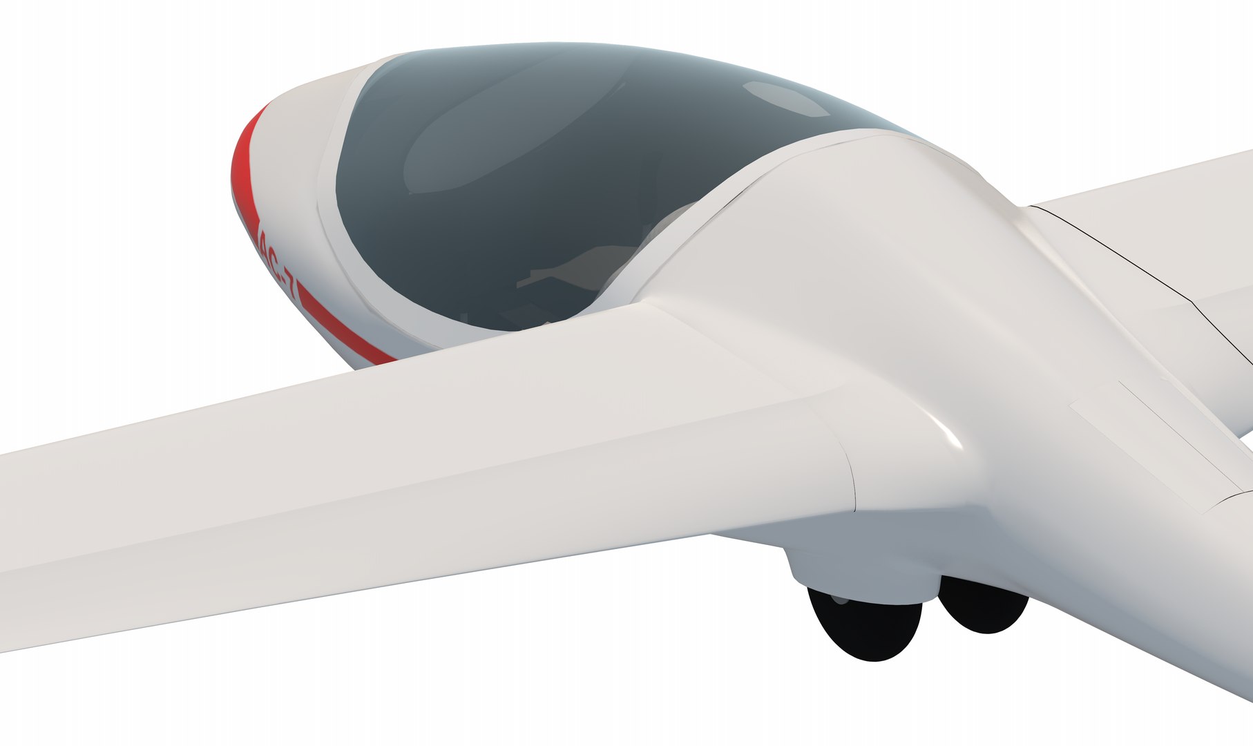 3D Glider Ac-7 Model - TurboSquid 1214542