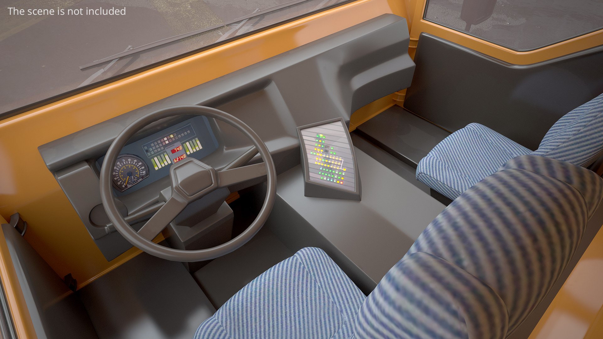 Liebherr Mobile Crane Lifting Concrete Wall Orange Rigged Model ...