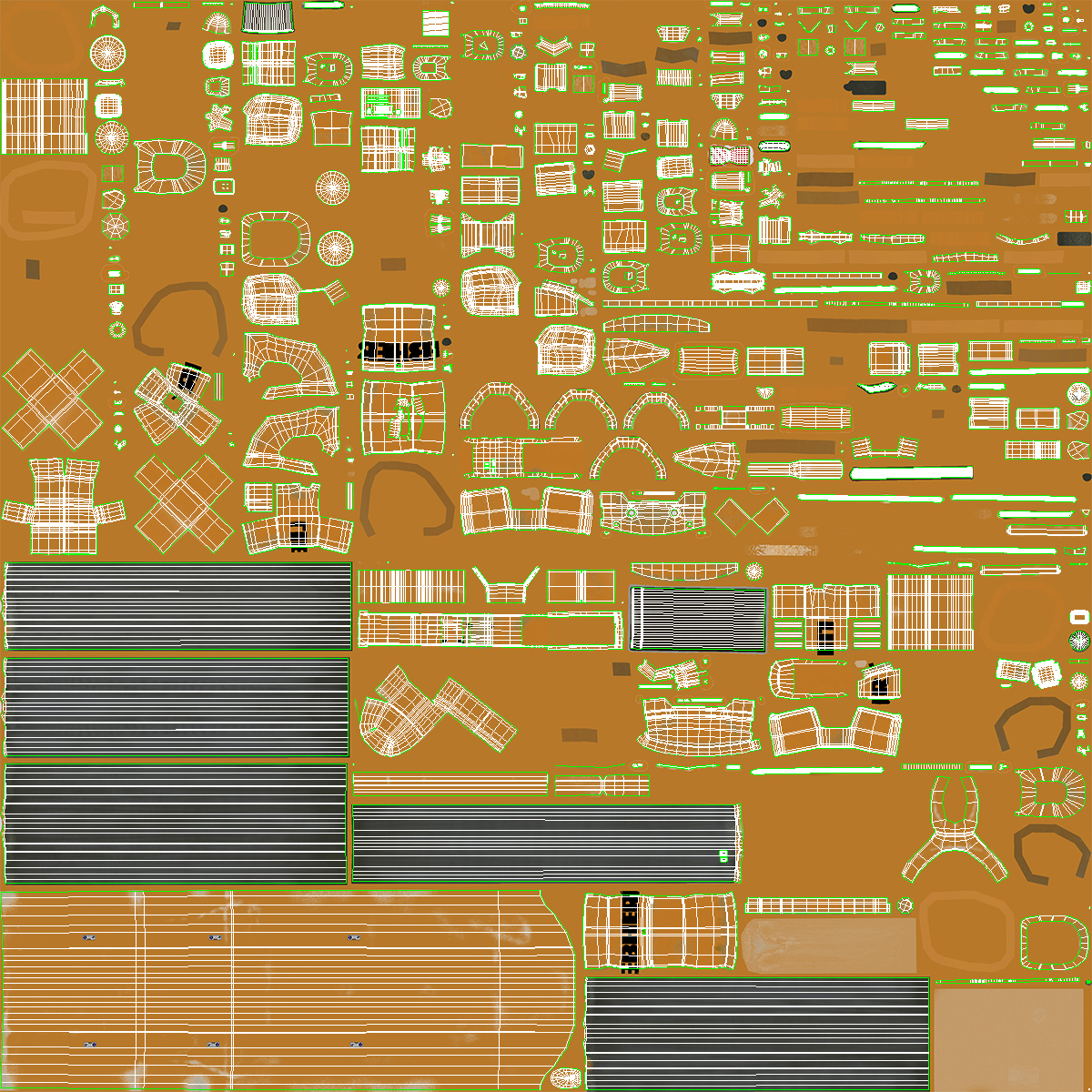 modèle 3D de Grue mobile Liebherr soulevant un mur en béton orange ...