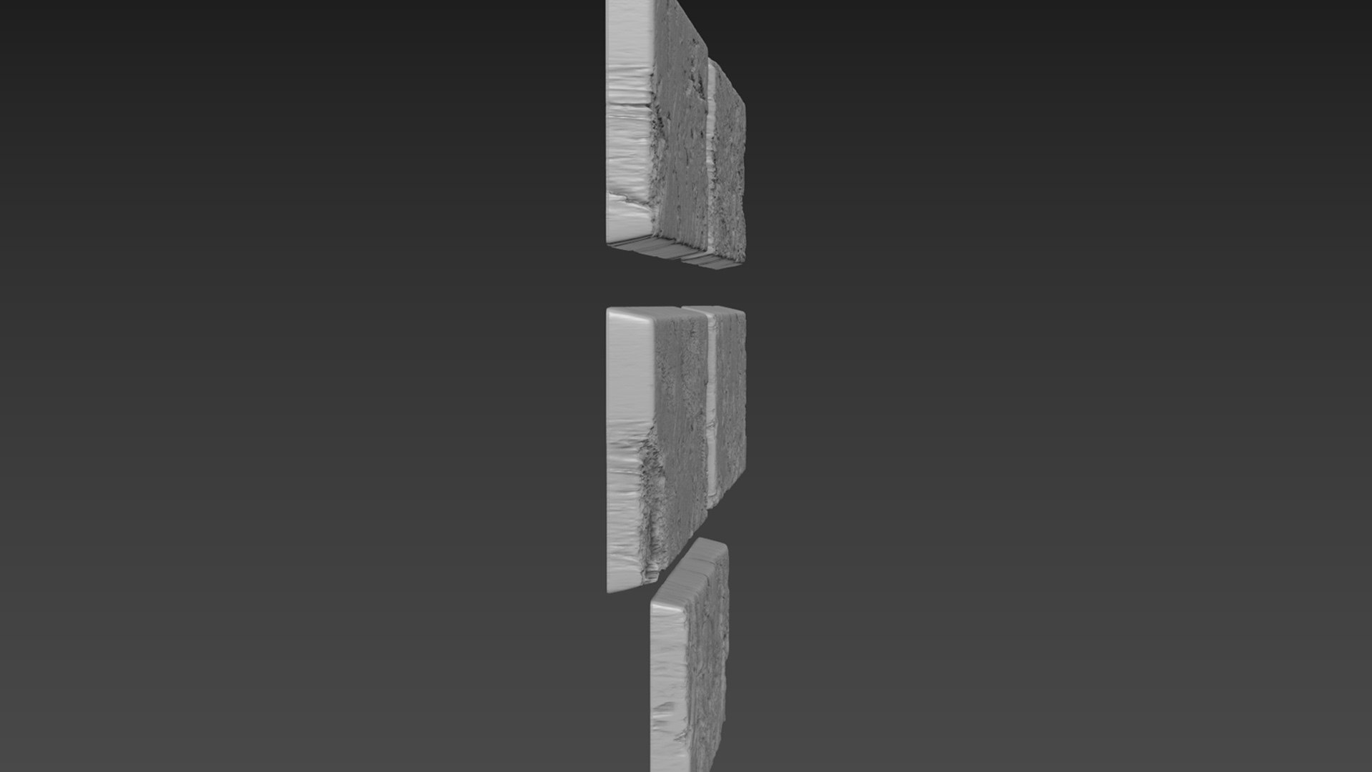 Brick Stone Plaster Texture Finishing Model - TurboSquid 2348835