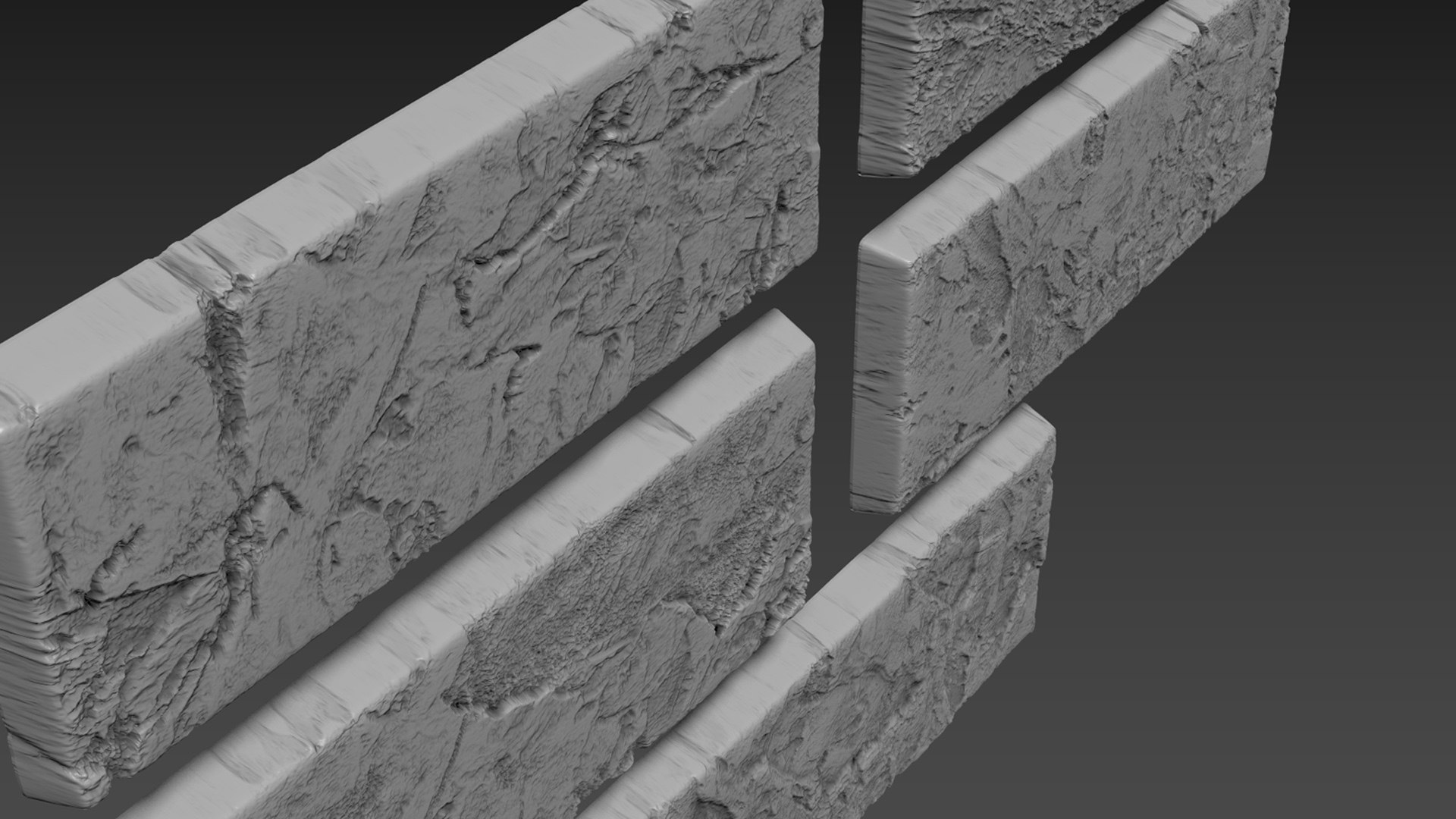 Brick Stone Plaster Texture Finishing Model - TurboSquid 2348835