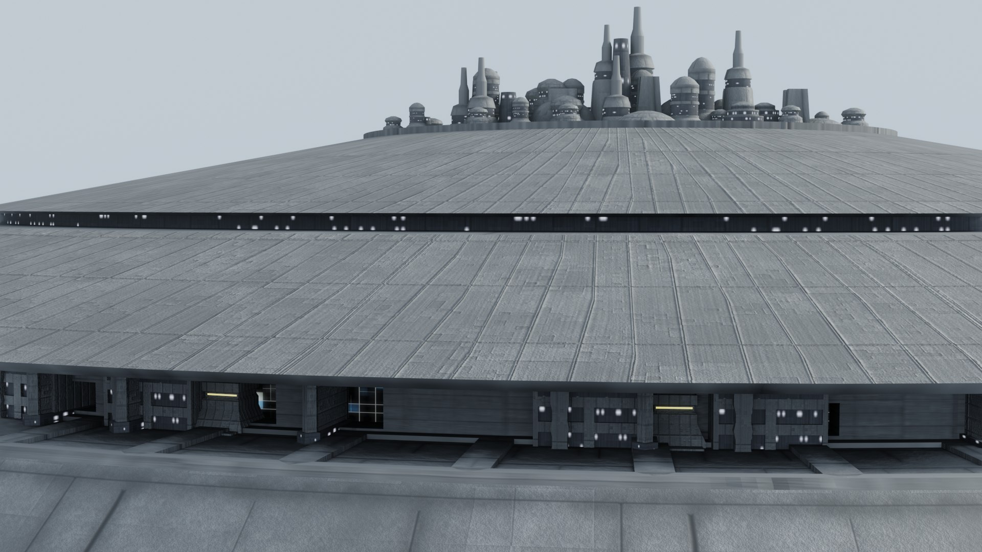 3D Building Cloud City - TurboSquid 1585907