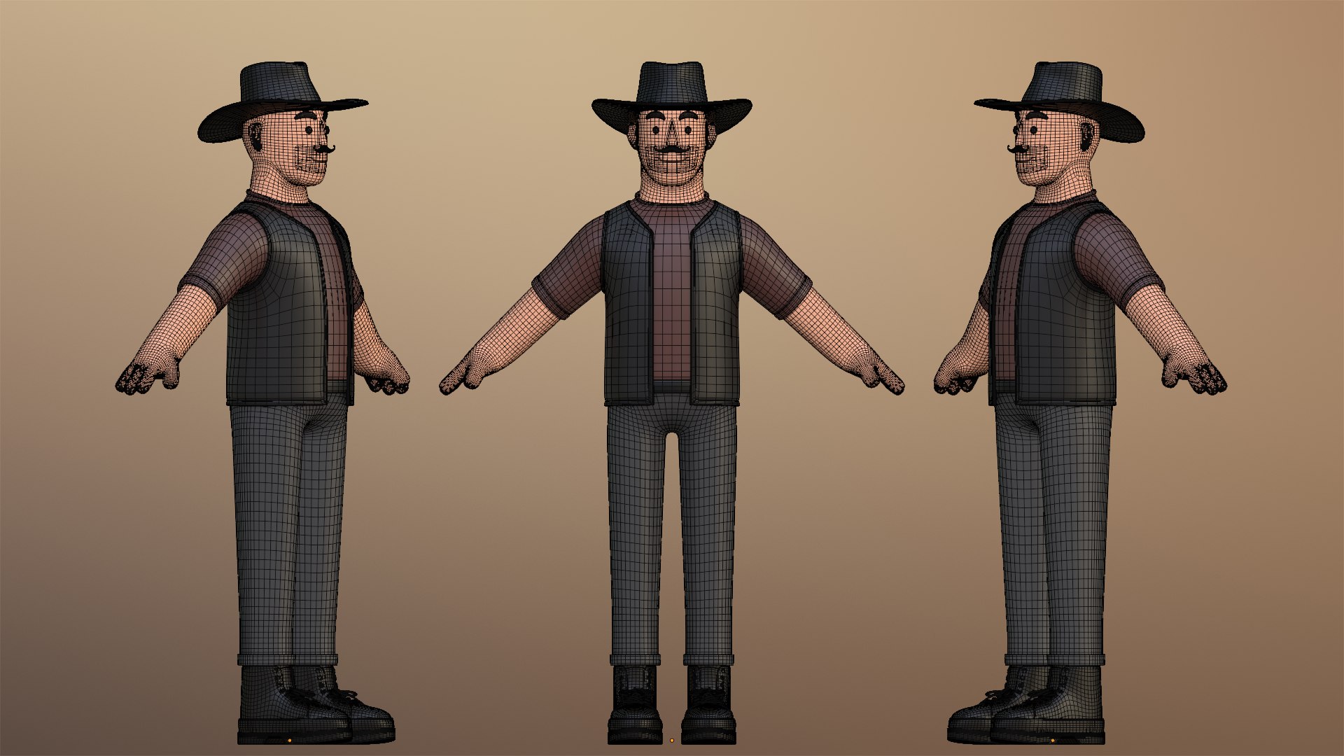 3D Minimal People Man Character 1001 - TurboSquid 2099178