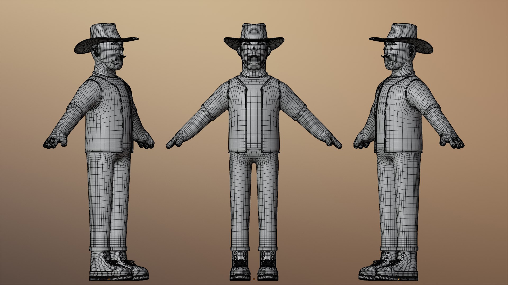 3D Minimal People Man Character 1001 - TurboSquid 2099178