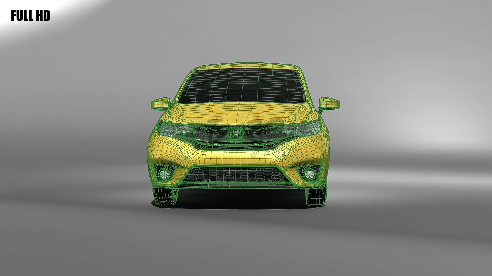 Honda Fit 3d Model