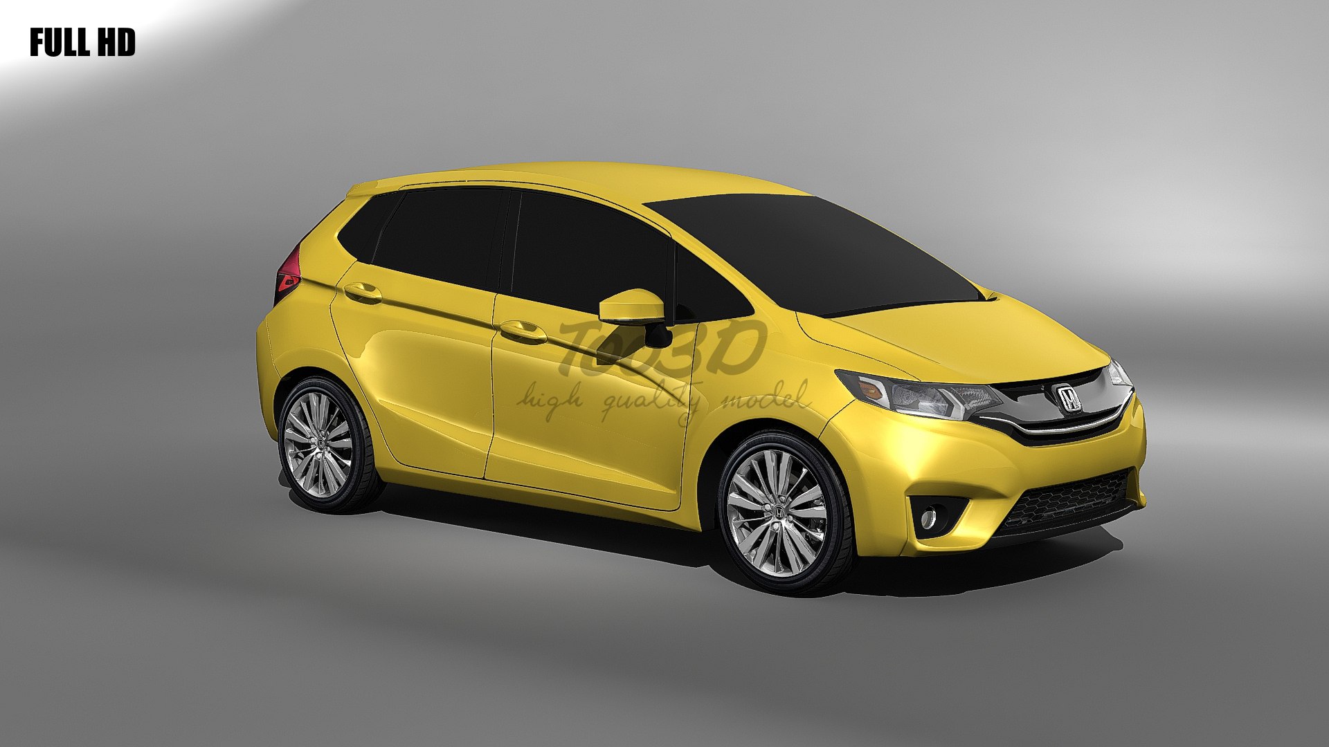 Honda Fit 3d Model